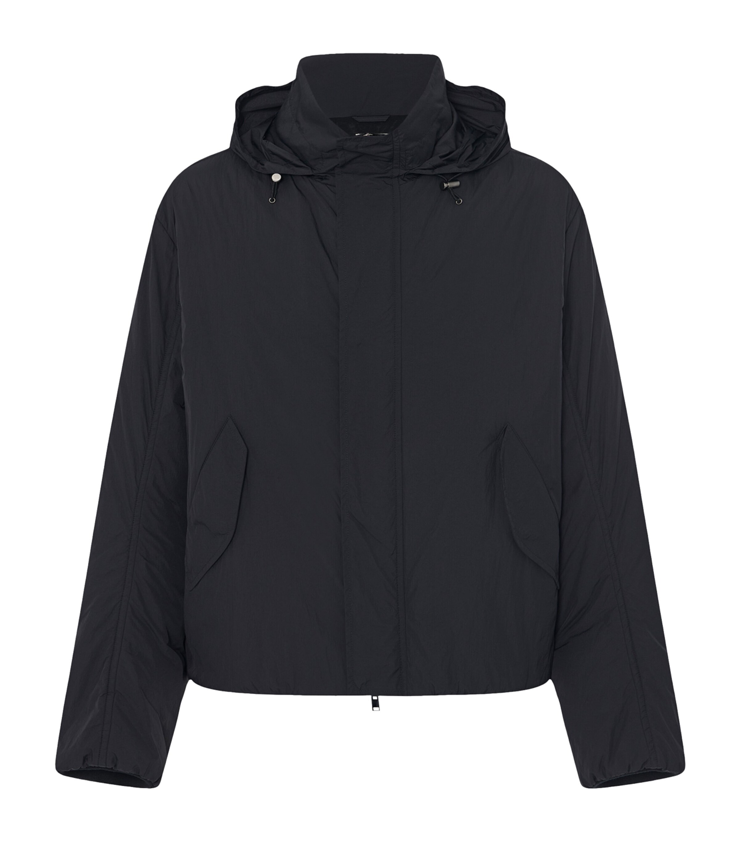 The Row Black Lucius Bomber Jacket | Harrods CA