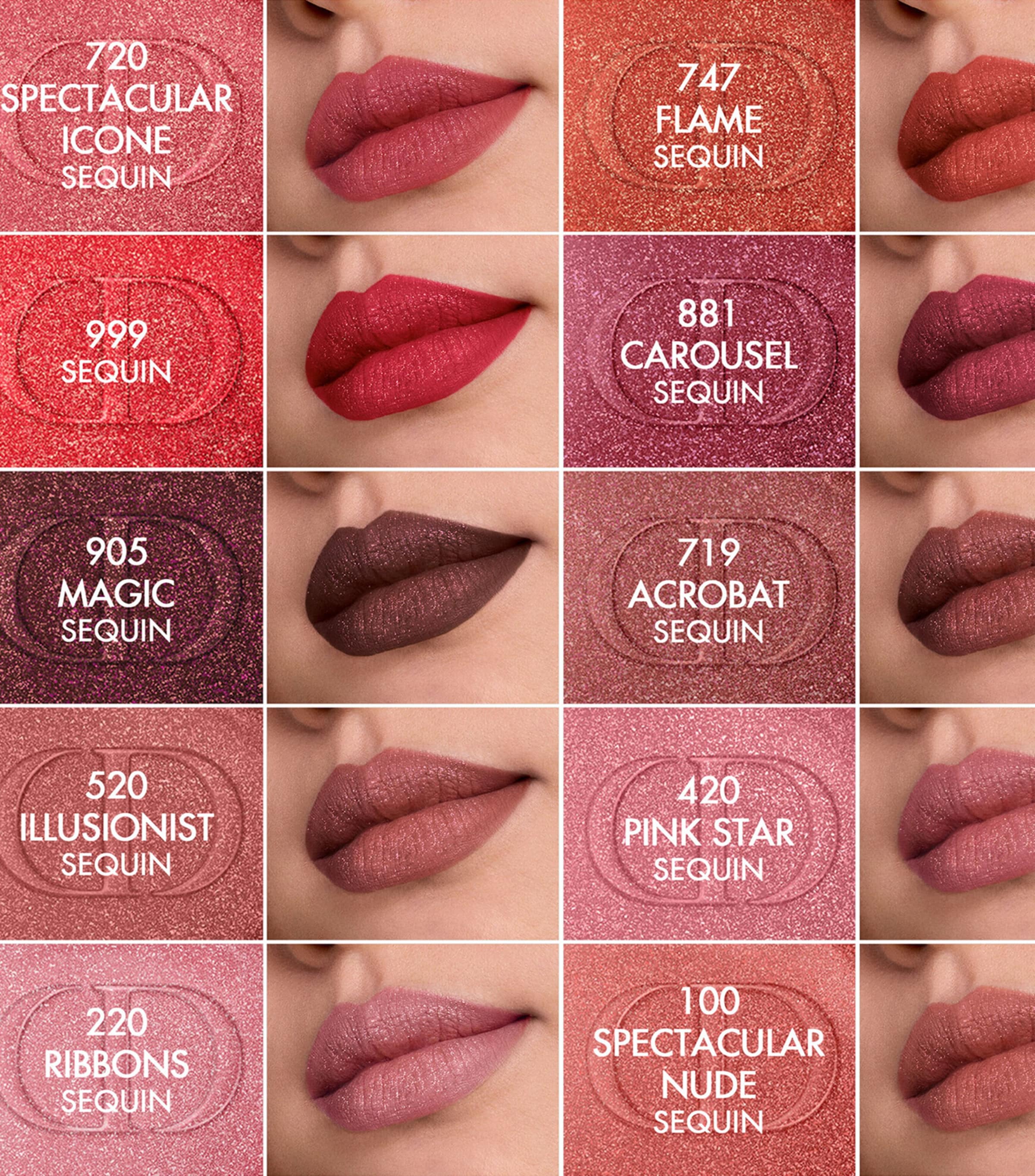 DIOR Rouge Dior Sequin Liquid Duo | Harrods UK