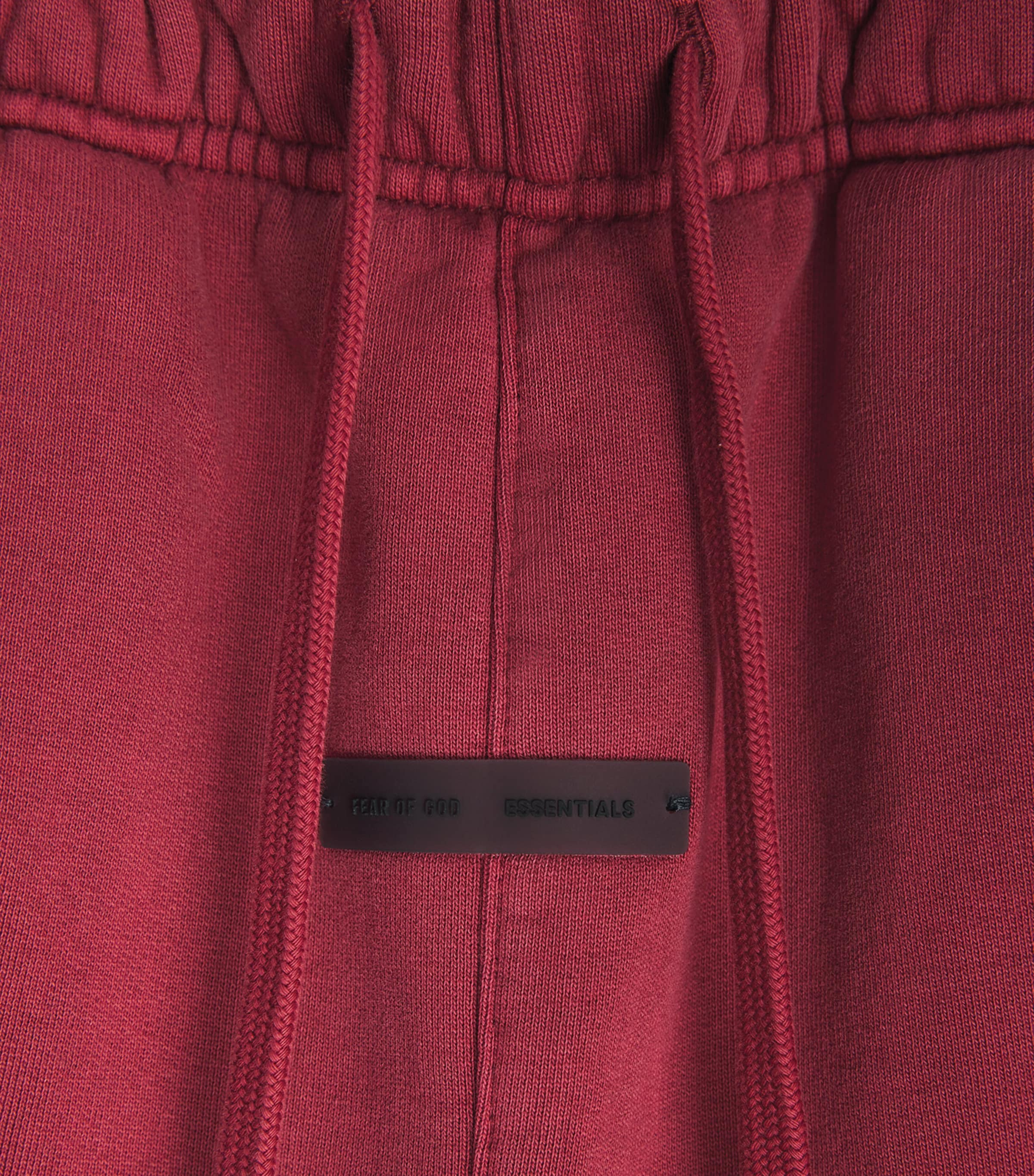 Fear Of God Red Cuffed Logo Sweatpants | Harrods AU