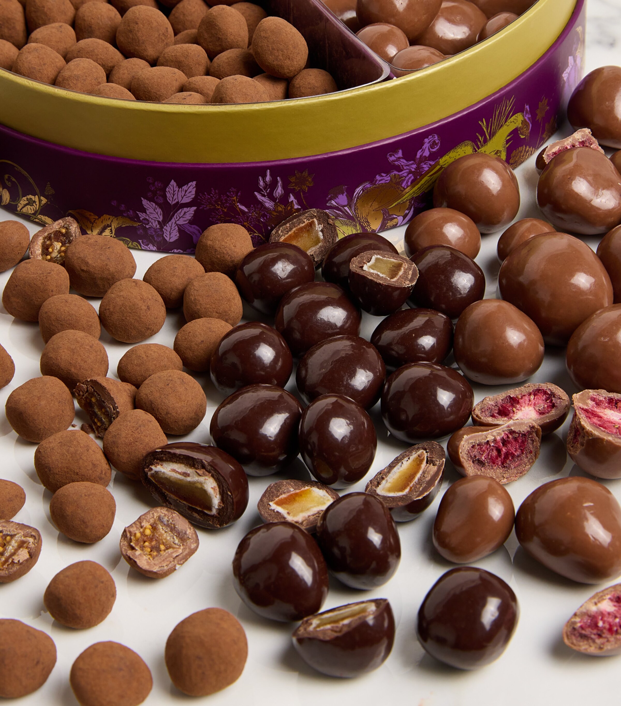 Harrods Coated and Dusted Festive Fruit Selection (700g) | Harrods SG