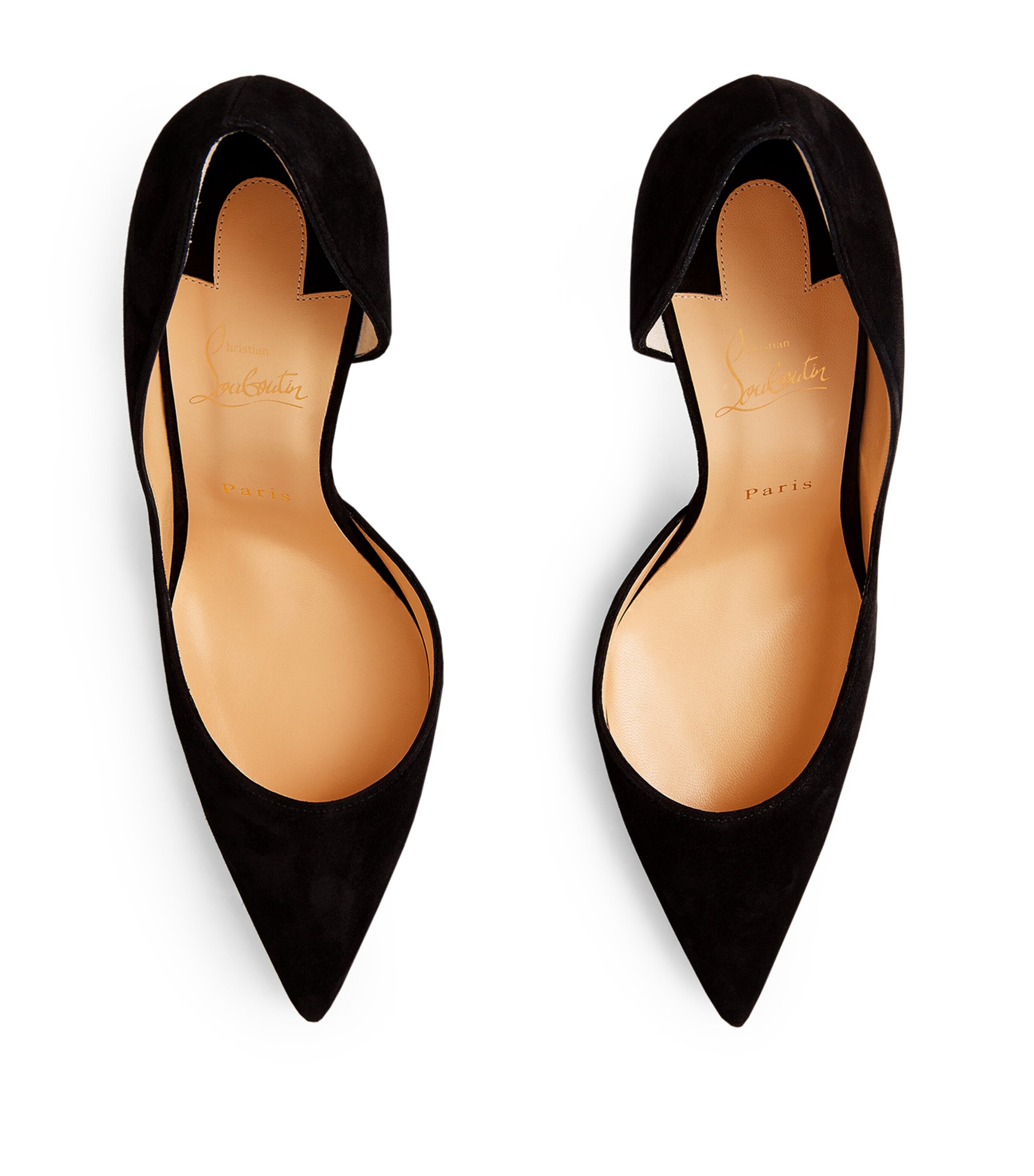 Christian Louboutin Iriza Suede Pumps 100 | Harrods UK