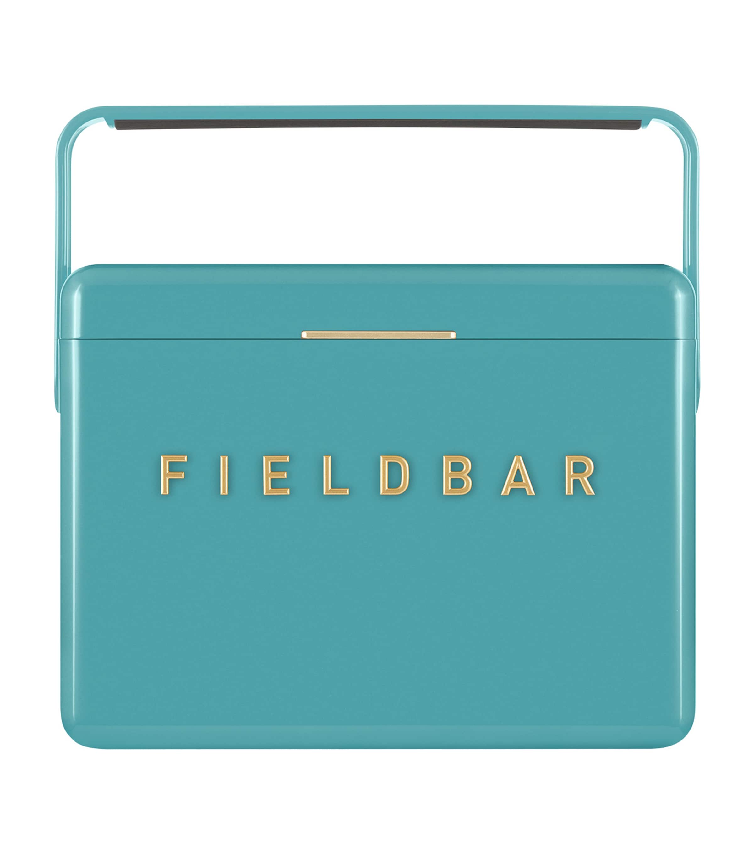 Fieldbar Mini Bar Cooler Box with Leather Sling (4L) | Harrods UK