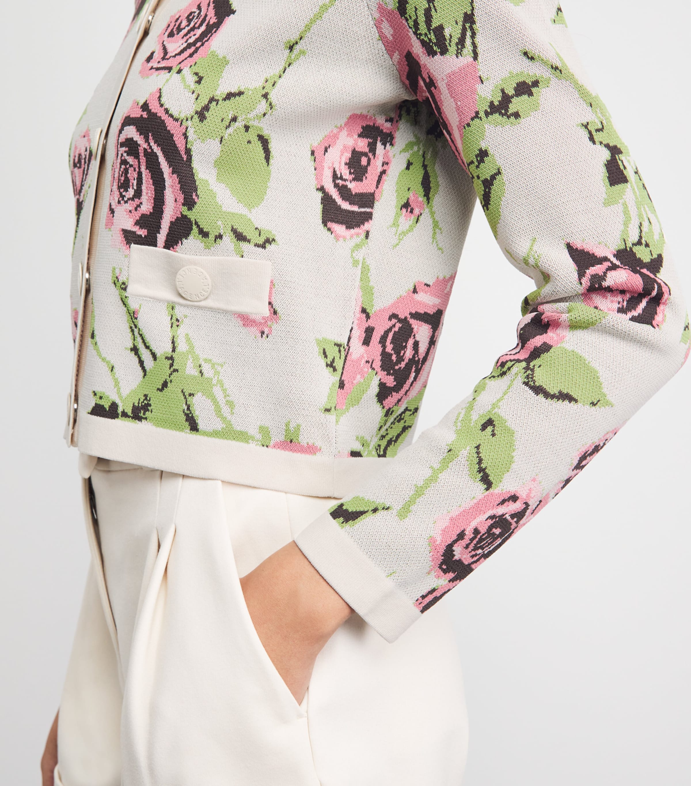 L'Agence Multi Floral Osiris Cardigan | Harrods UK