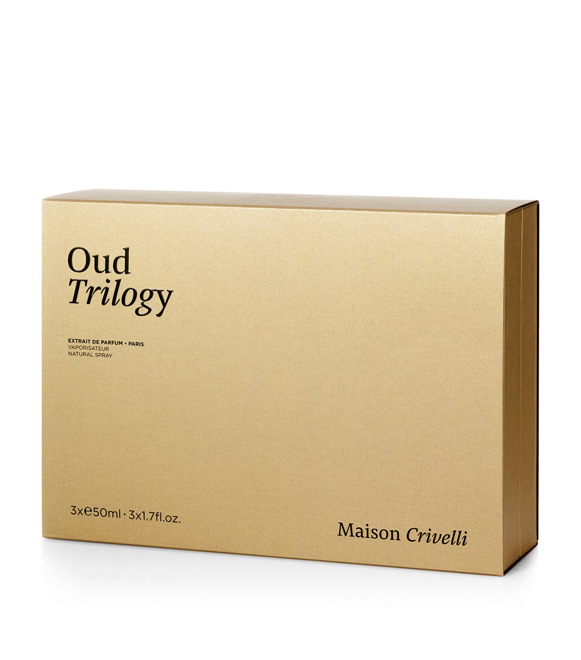 Maison Crivelli Oud Trilogy Fragrance Gift Set (3 x 50ml) | Harrods UK