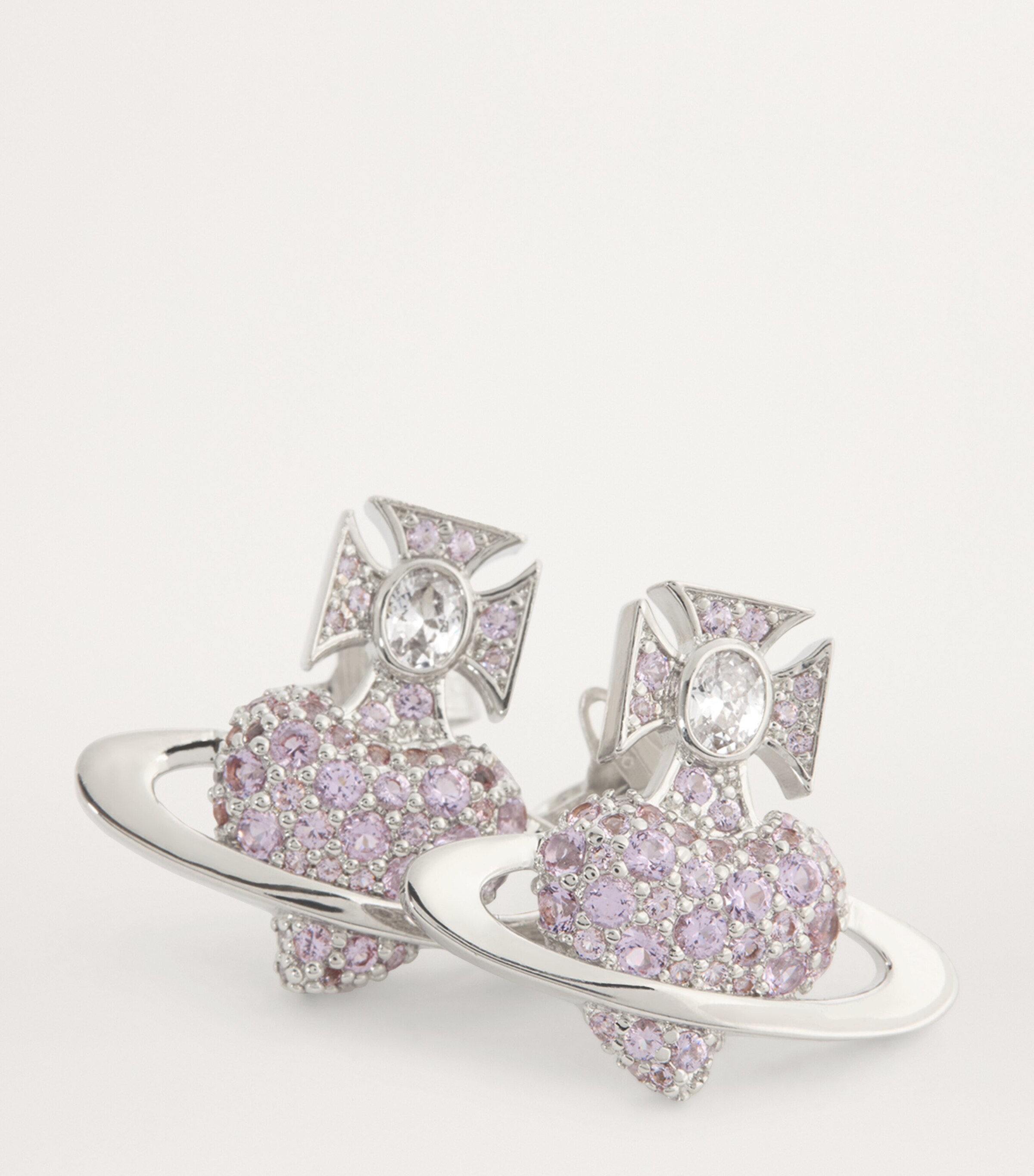 Vivienne Westwood Embellished Agnatha Stud Earrings | Harrods UK