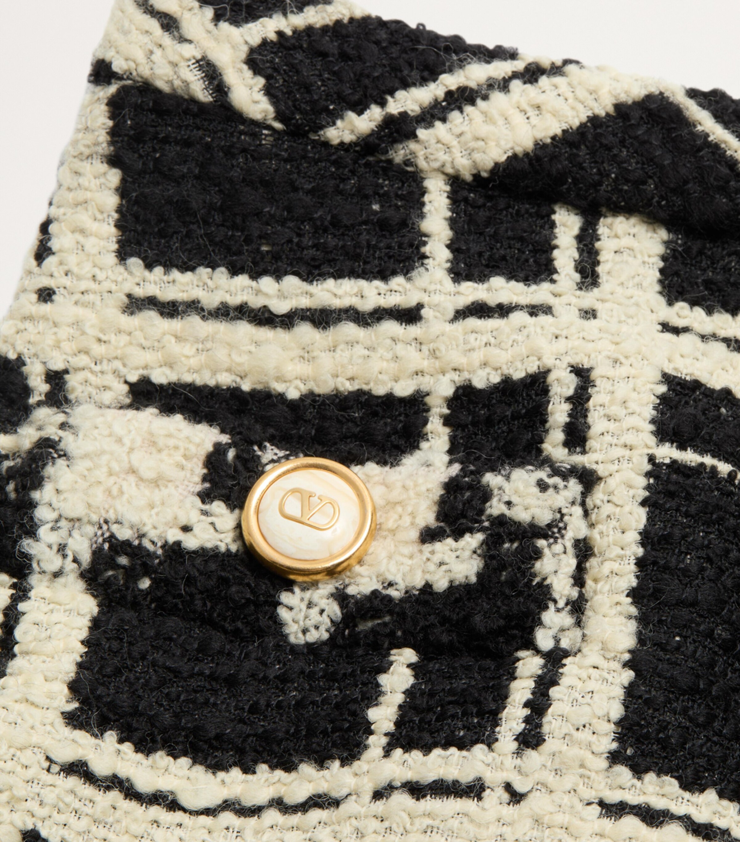 Valentino Garavani Tweed Check Mini Skirt | Harrods US