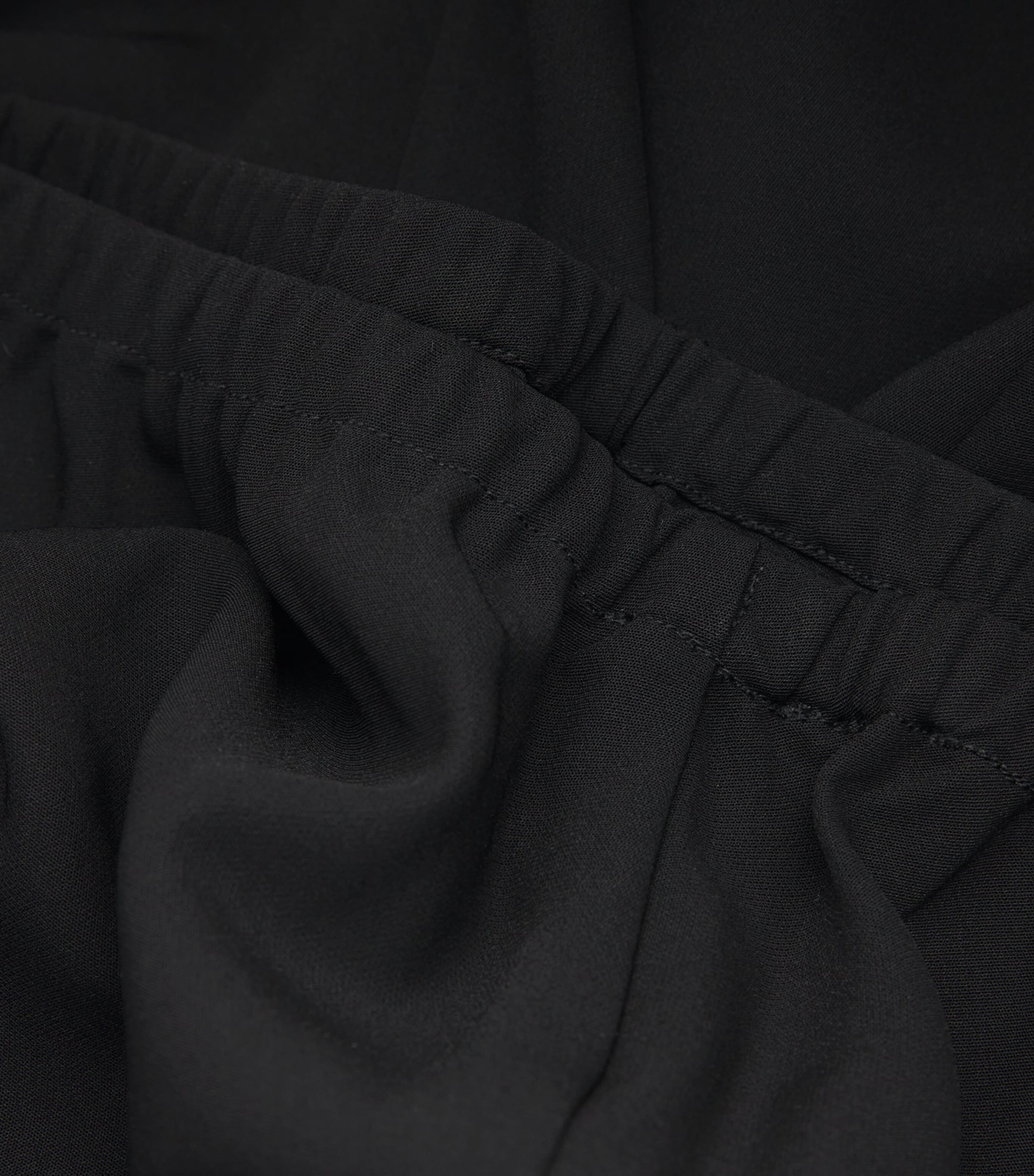 Almada Label Black Satin Bea Wide-Leg Trousers | Harrods UK