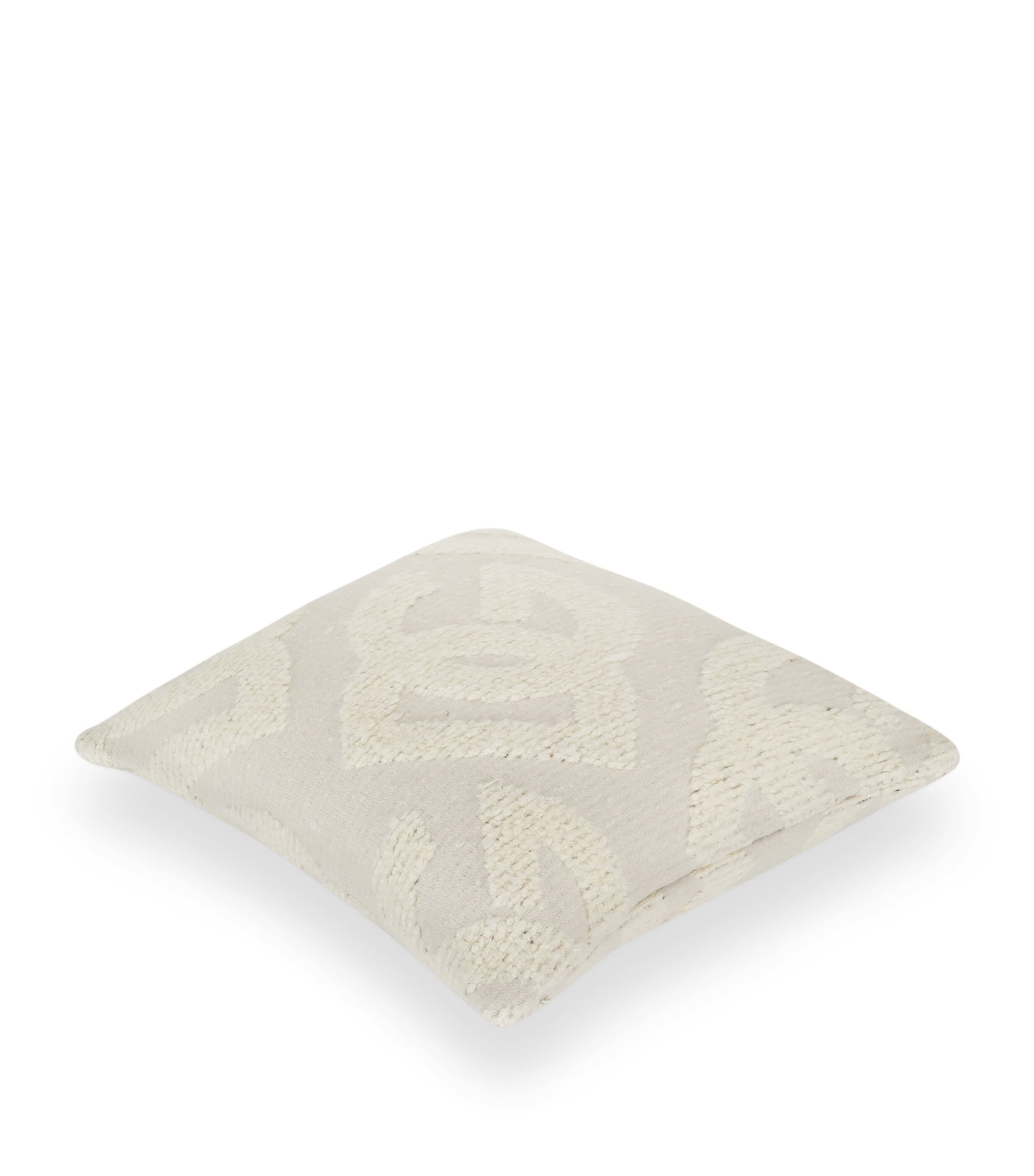 Dolce&Gabbana Casa Bouclé DG Logo Cushion (50cm x 50cm) | Harrods HK