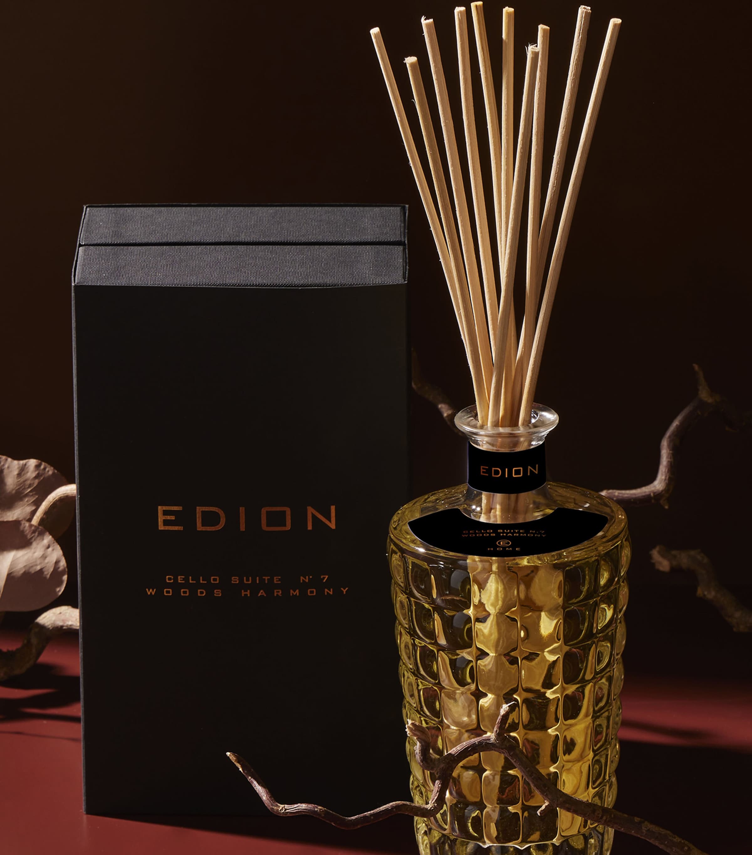EDION Cello Suite No.7 Wood Harmony Diffuser (700ml) | Harrods US