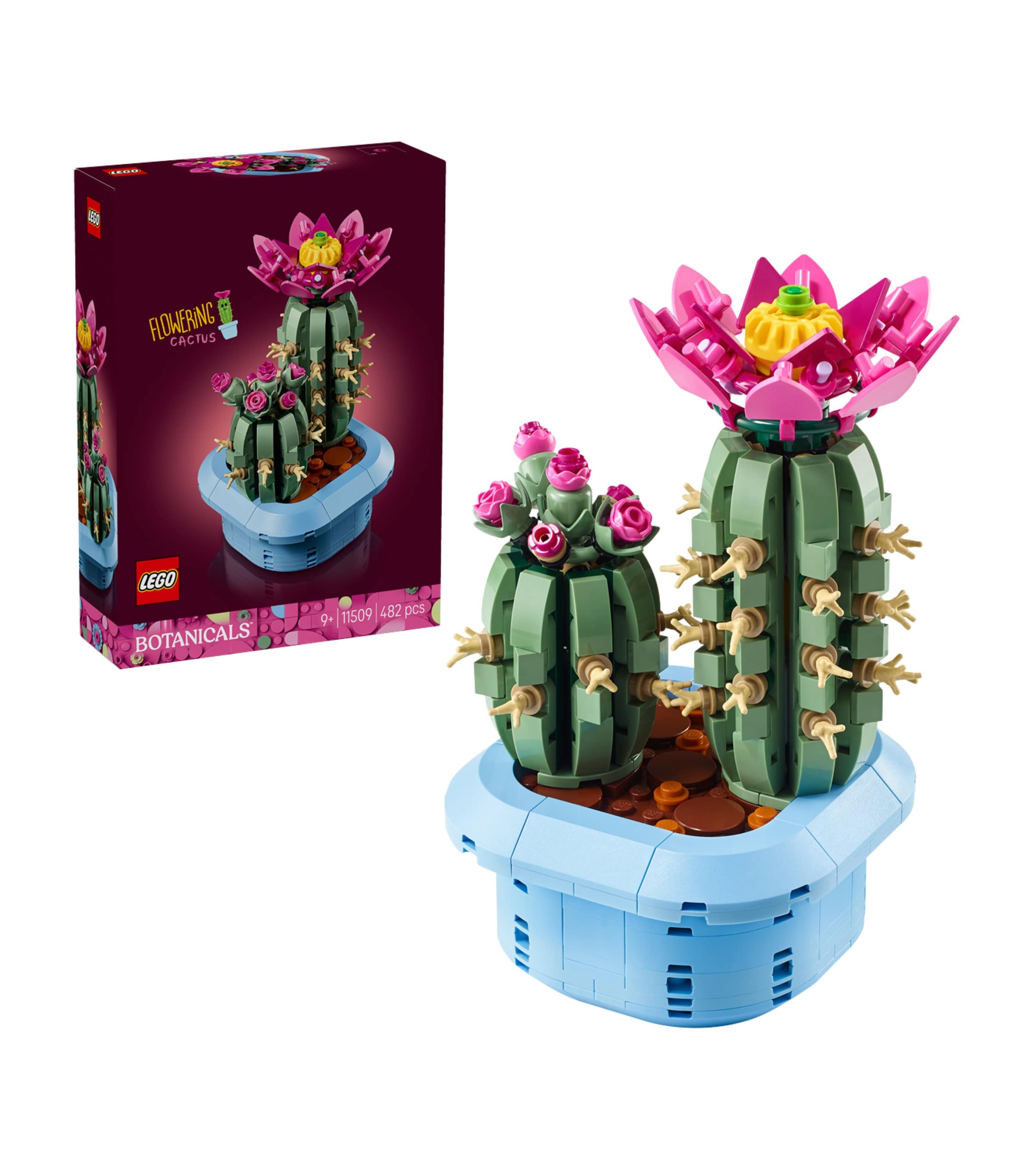 Lego Botanical Collection Flowering Cactus 11509 | Harrods SA