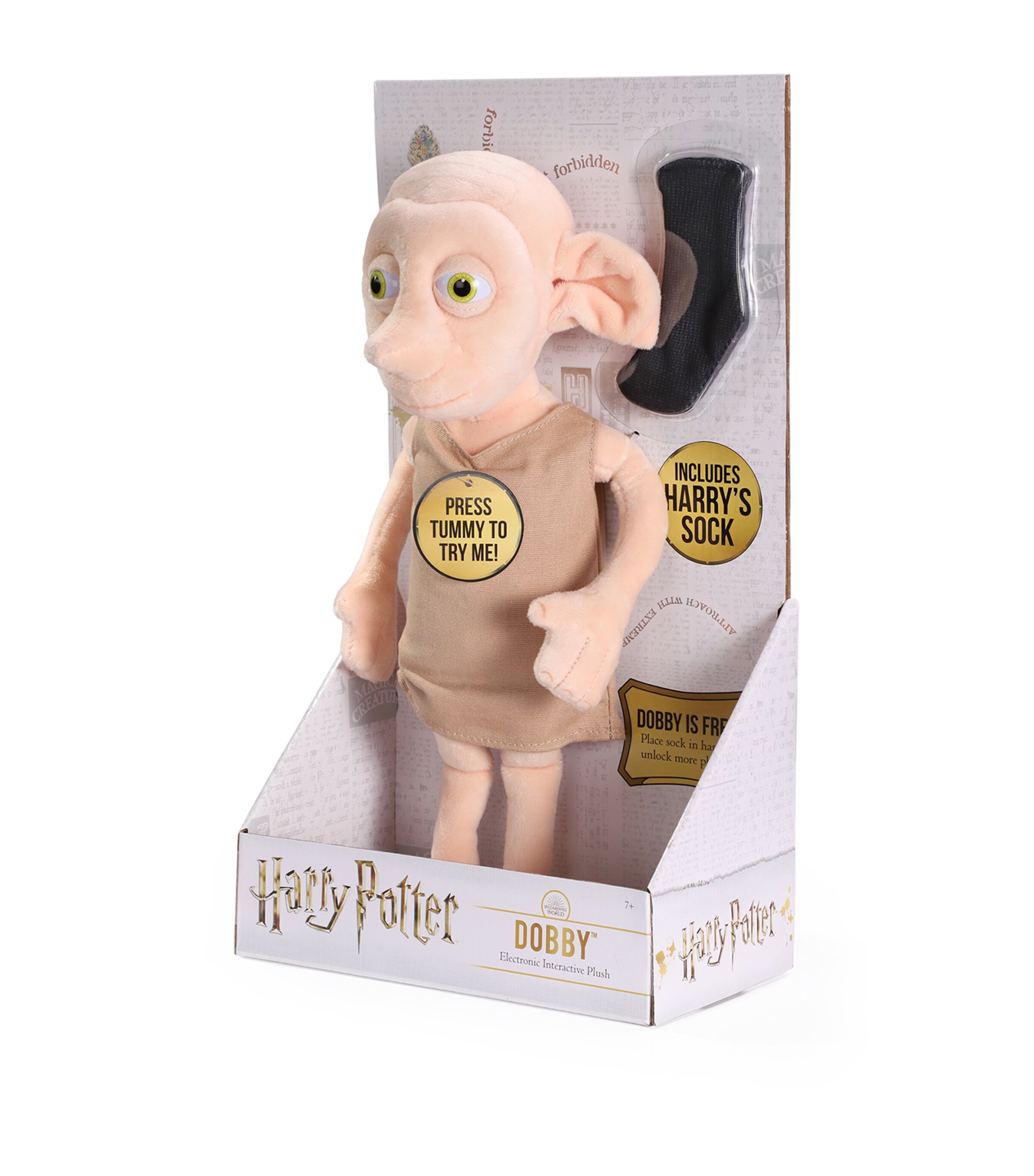 Harry Potter Interactive Dobby Soft Toy (41cm) | Harrods AE