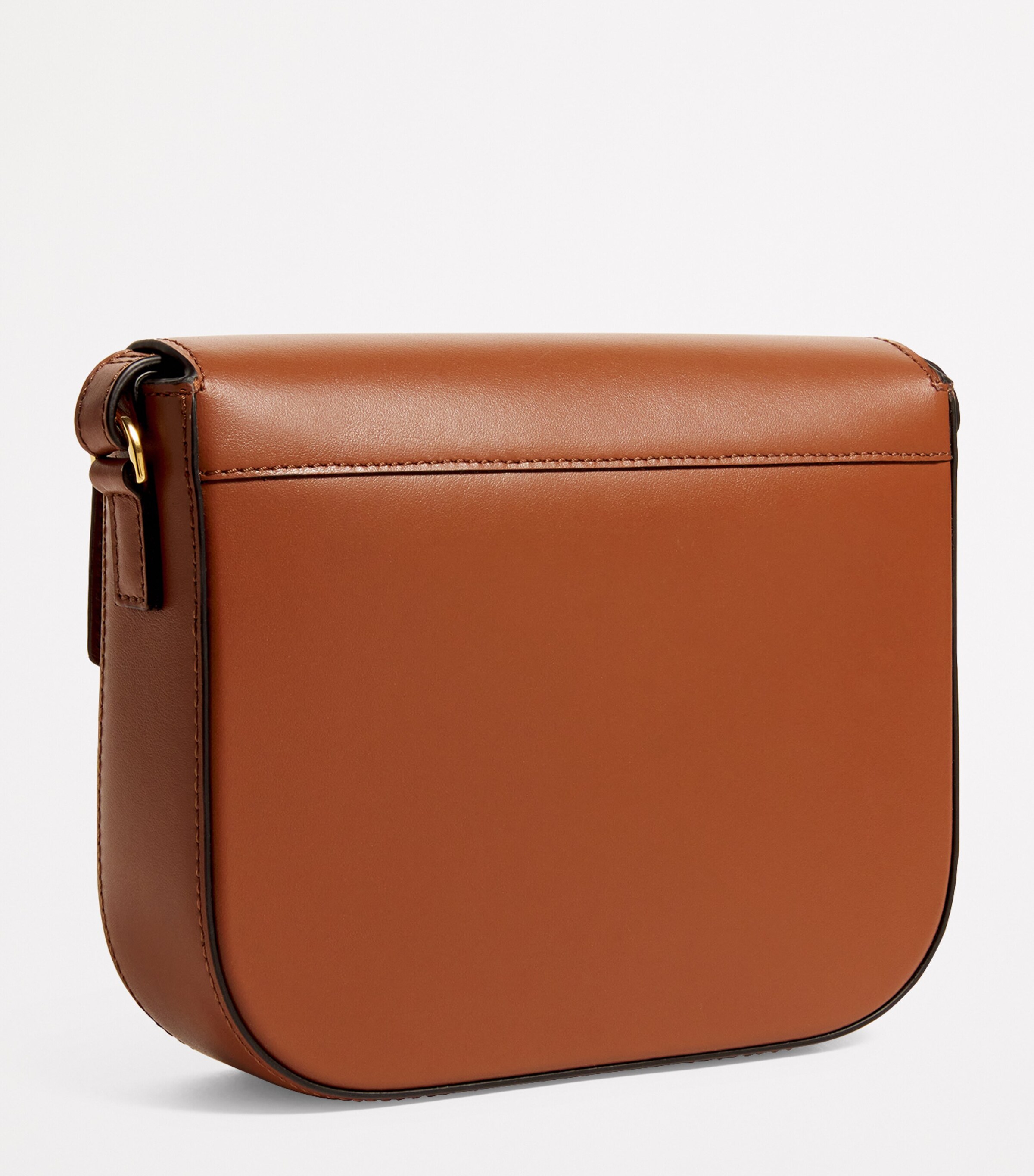 Demellier Brown Small Leather Vancouver Cross-Body Bag | Harrods UK