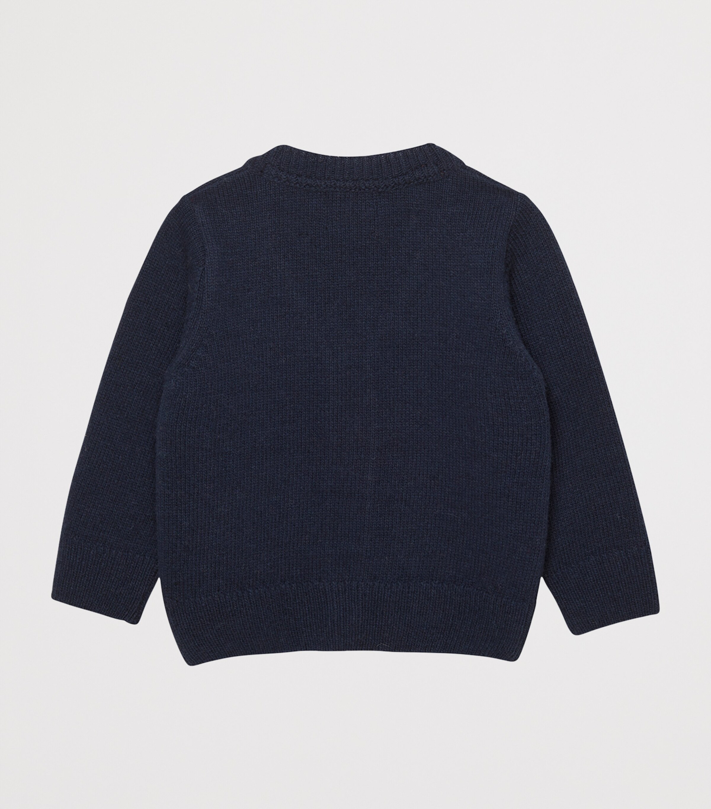 Trotters Navy Wool-Blend Fire Engine Cardigan (3-24 Months) | Harrods US