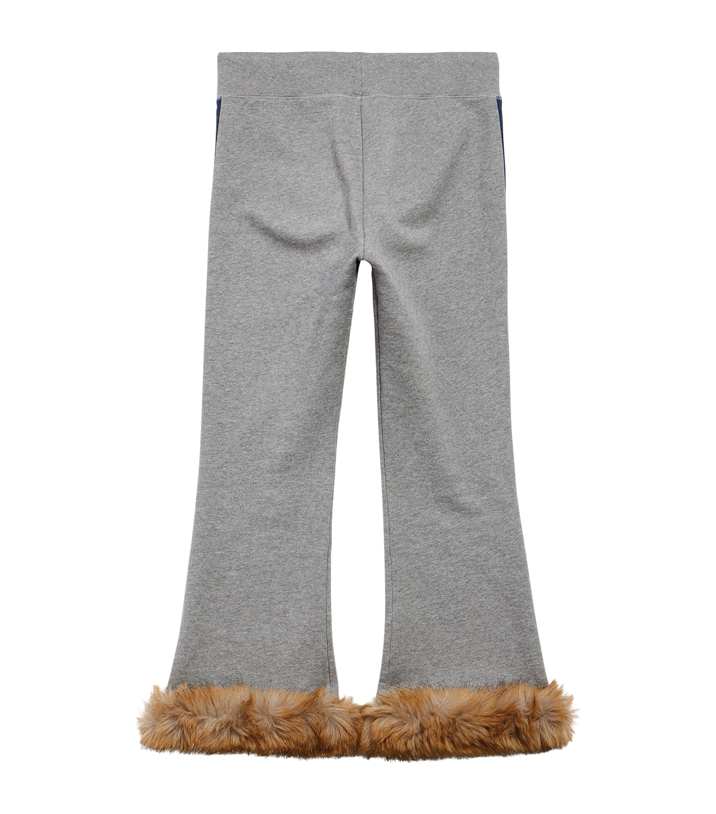 Balenciaga Green Faux Fur Trim Lion Capri Sweatpants | Harrods CA