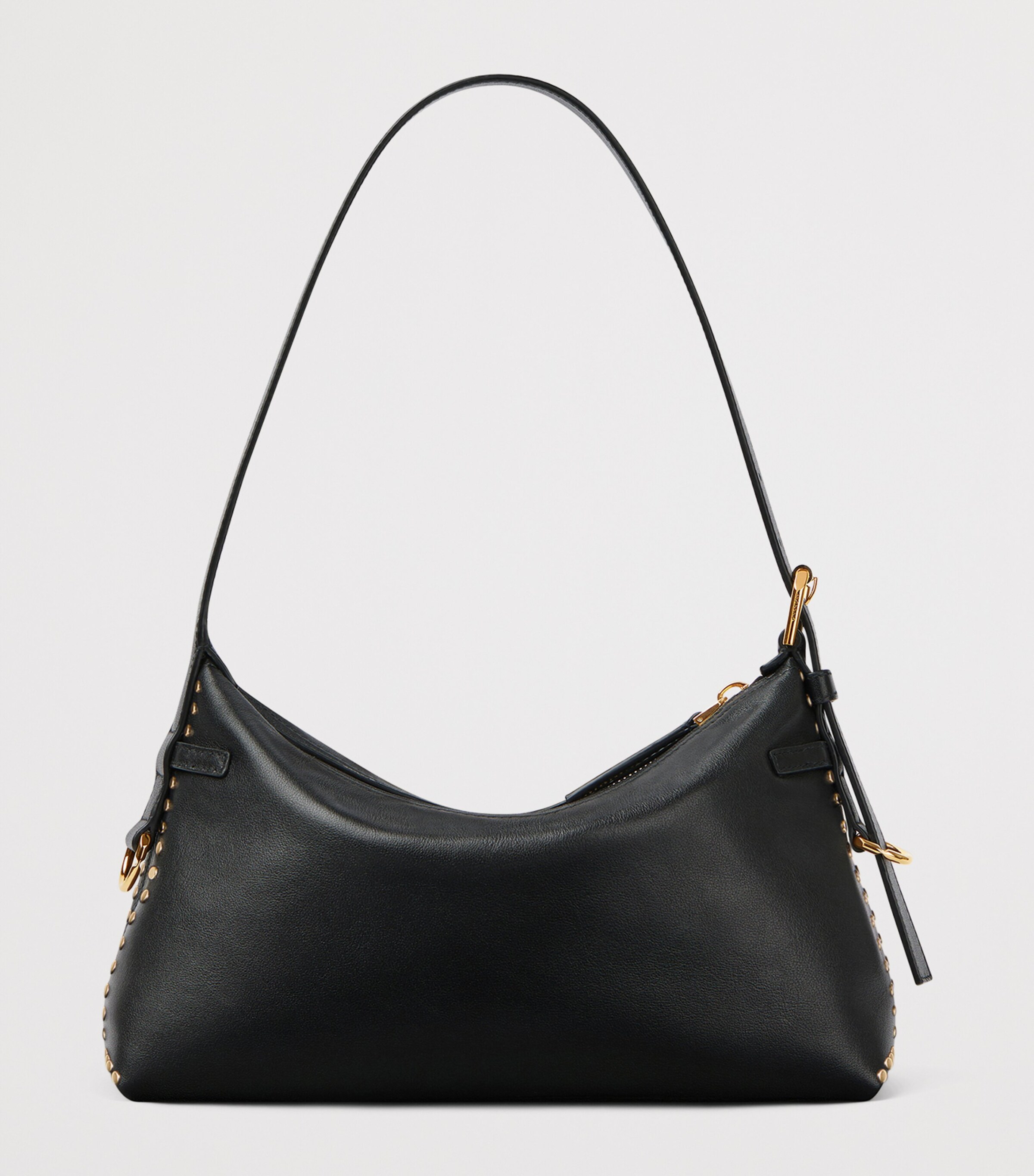 Givenchy Black Mini Calfskin Voyou Shoulder Bag | Harrods US