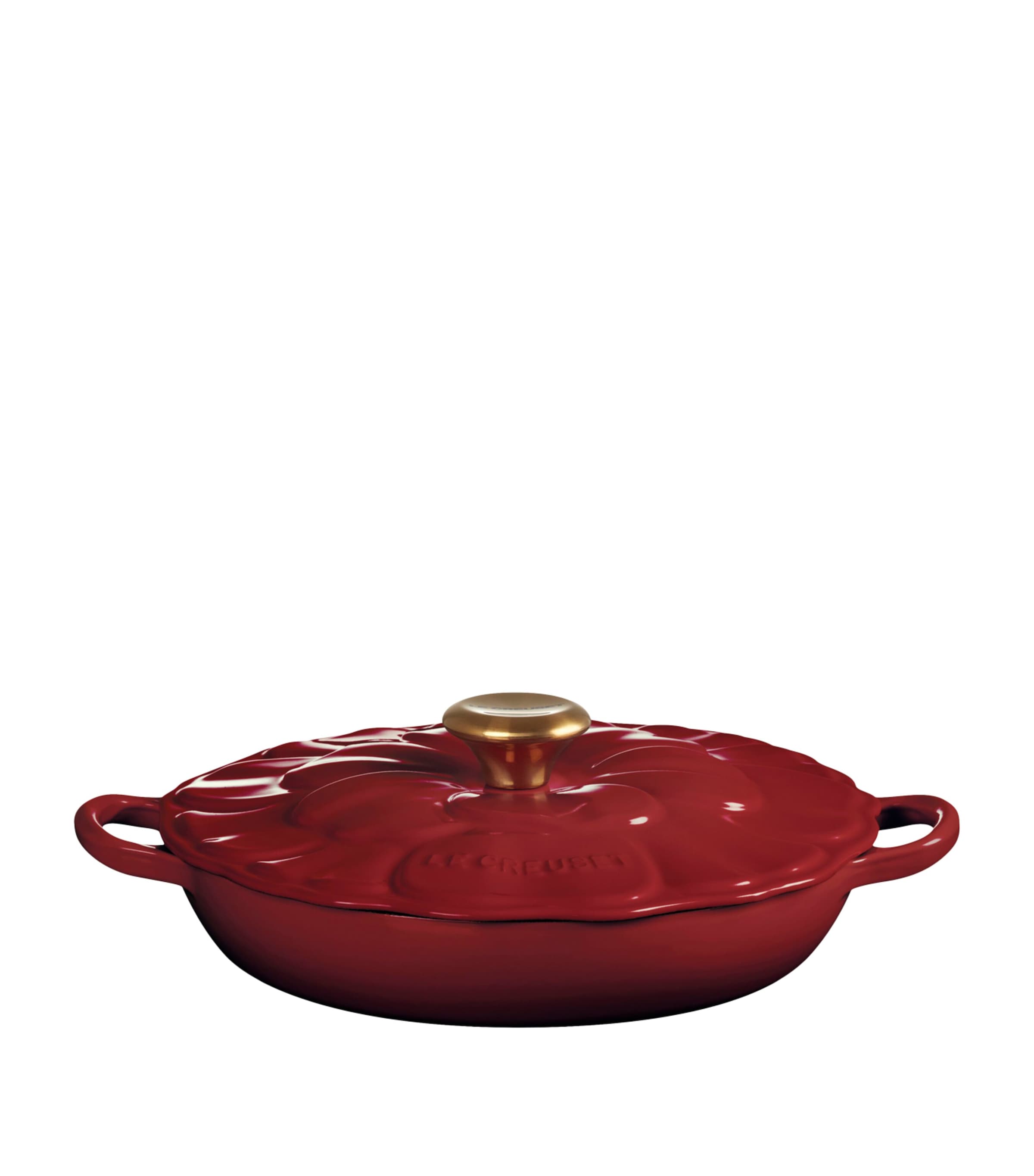Le Creuset Cast Iron Petal Shallow Casserole Dish (26cm) | Harrods US