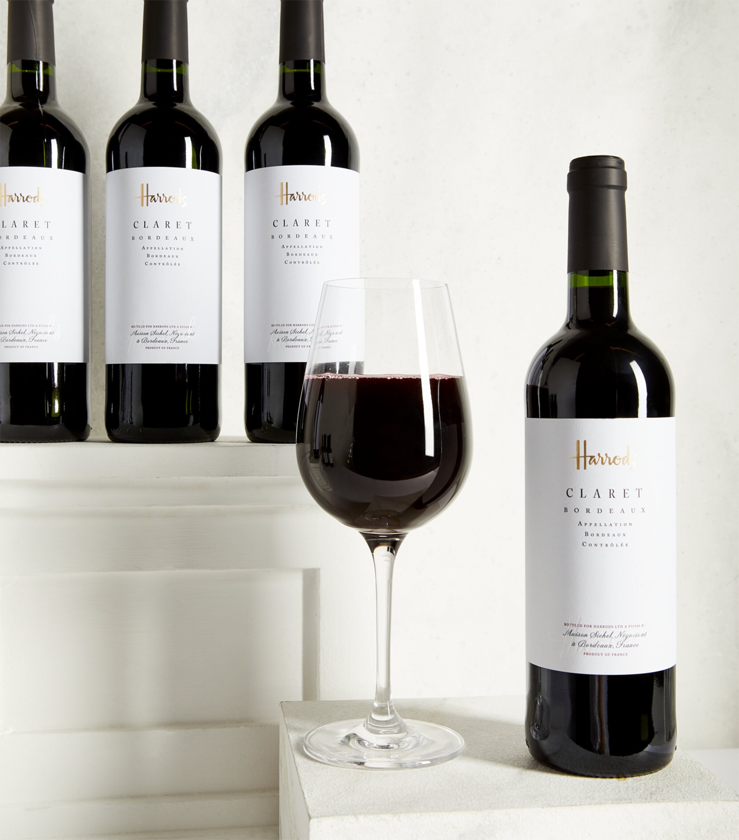Harrods Red Claret Wine Case (12 Bottles) - Bordeaux, France | Harrods US