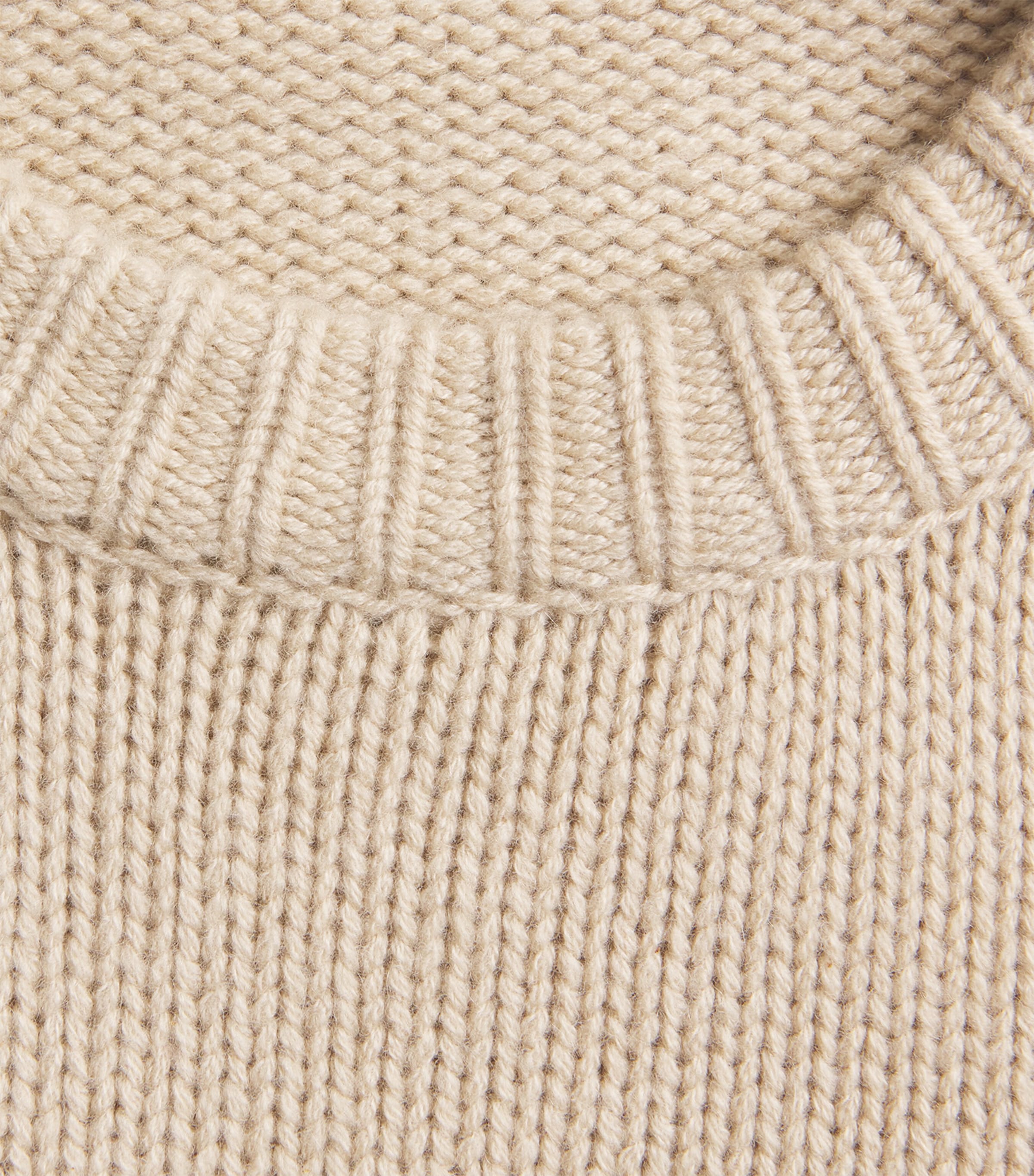 FRAME Beige Cashmere Crew-Neck Sweater | Harrods CA