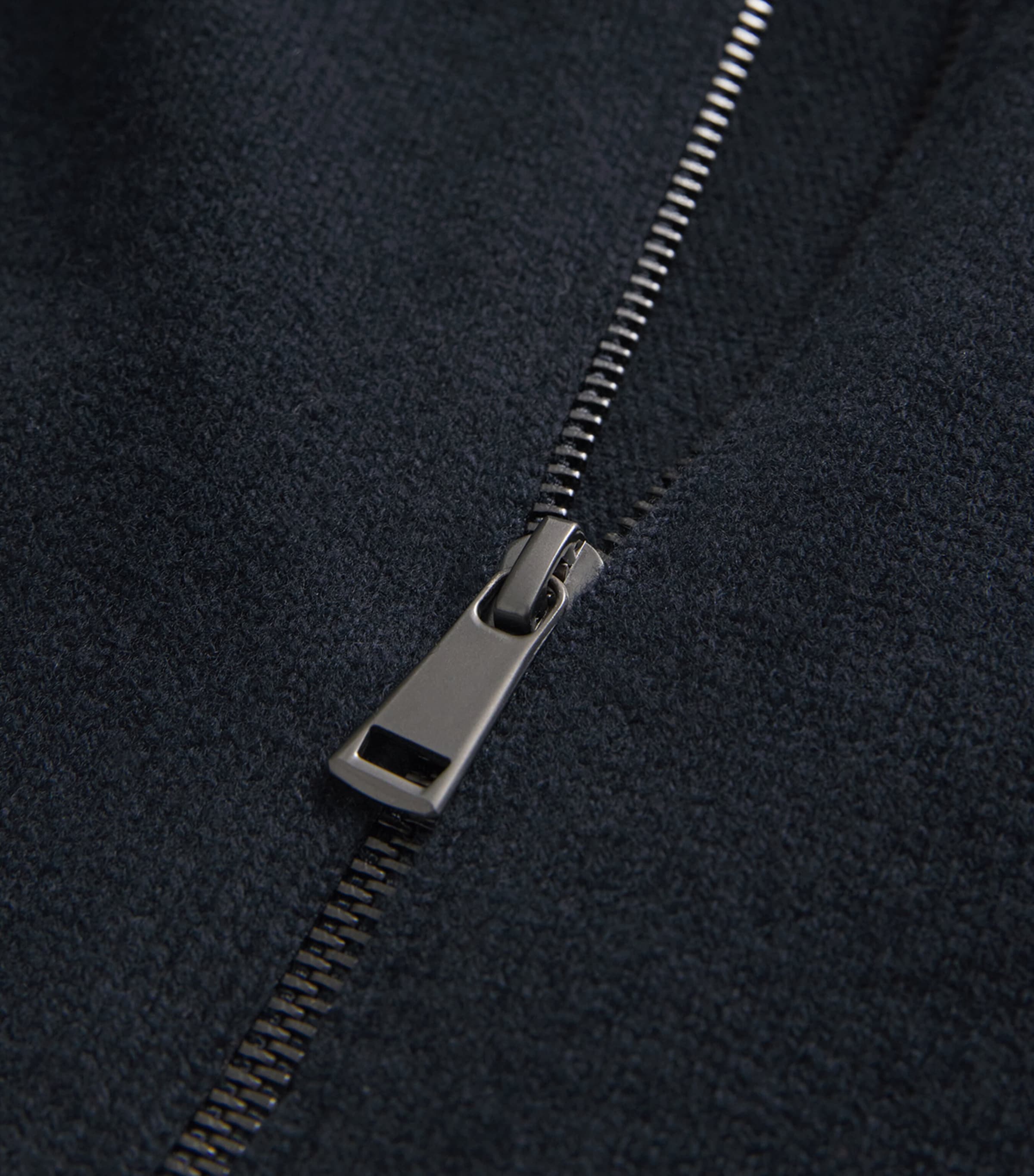 ME+EM Navy Wool Two-Way Zip Vest | Harrods CA