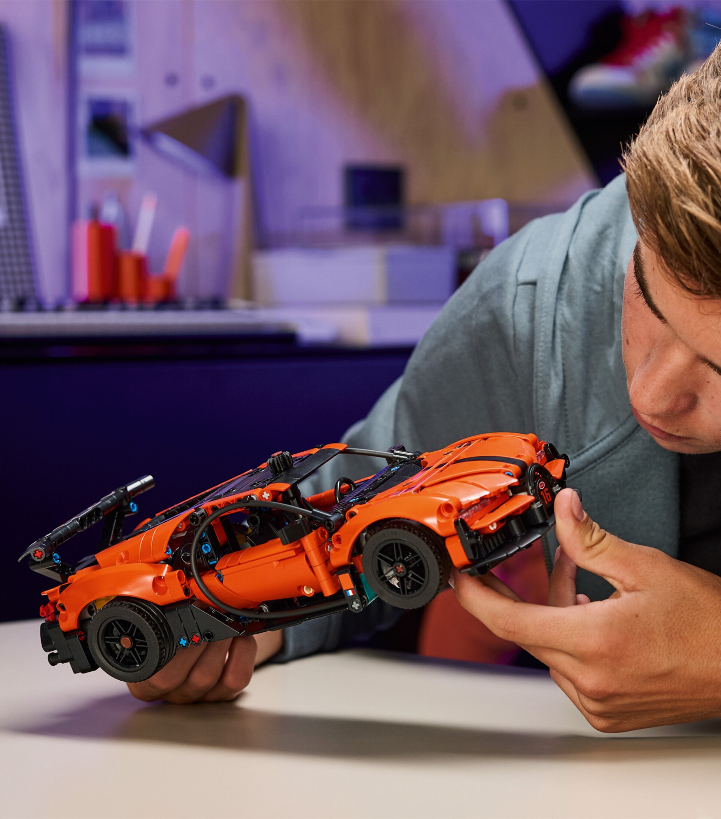 Lego Technic Bugatti Chiron Pur Sport Hypercar 42222 | Harrods AU