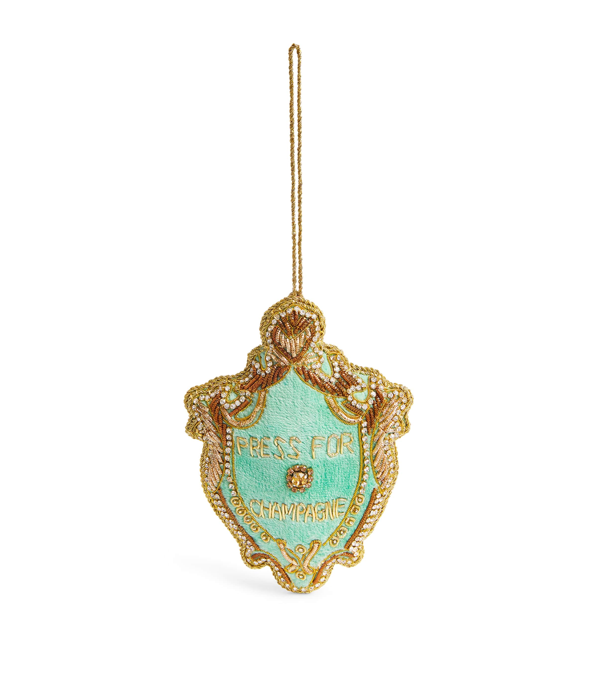 Tinker Tailor Champagne Button Tree Decoration | Harrods US