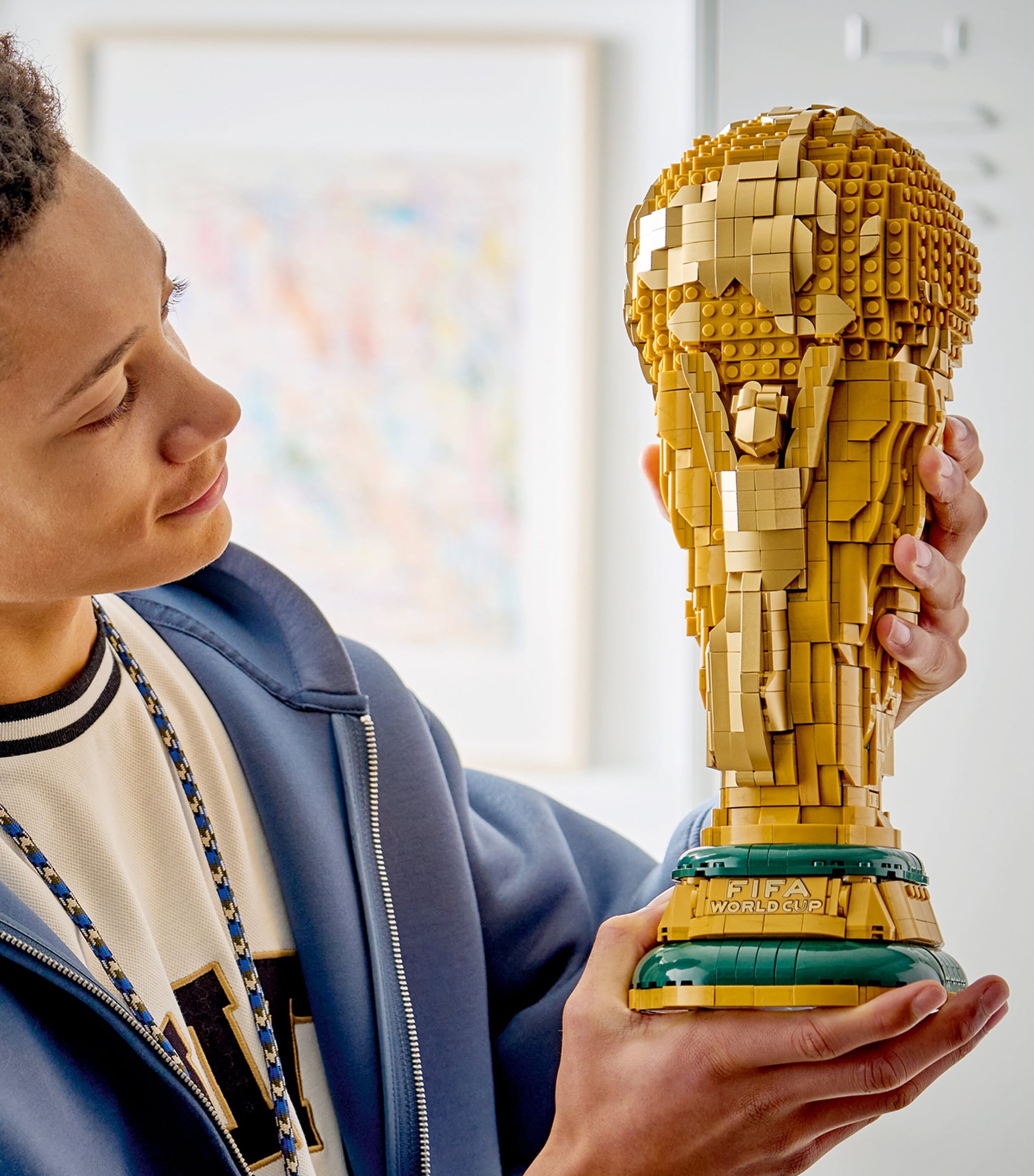 Lego LEGO Editions FIFA World Cup Official Trophy 43020 | Harrods UK