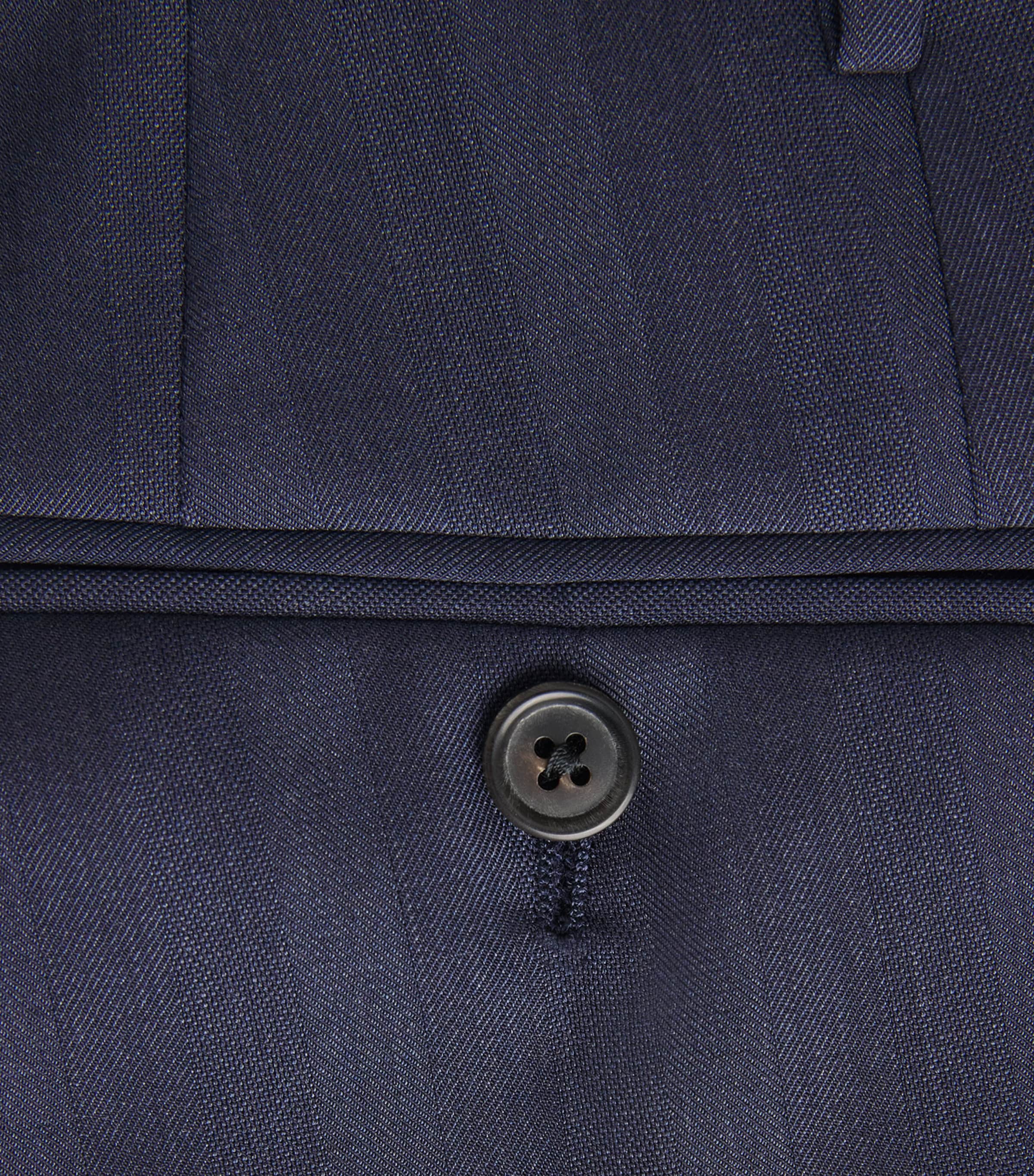 Corneliani Navy Virgin Wool Stripe 2-Piece Suit | Harrods AU