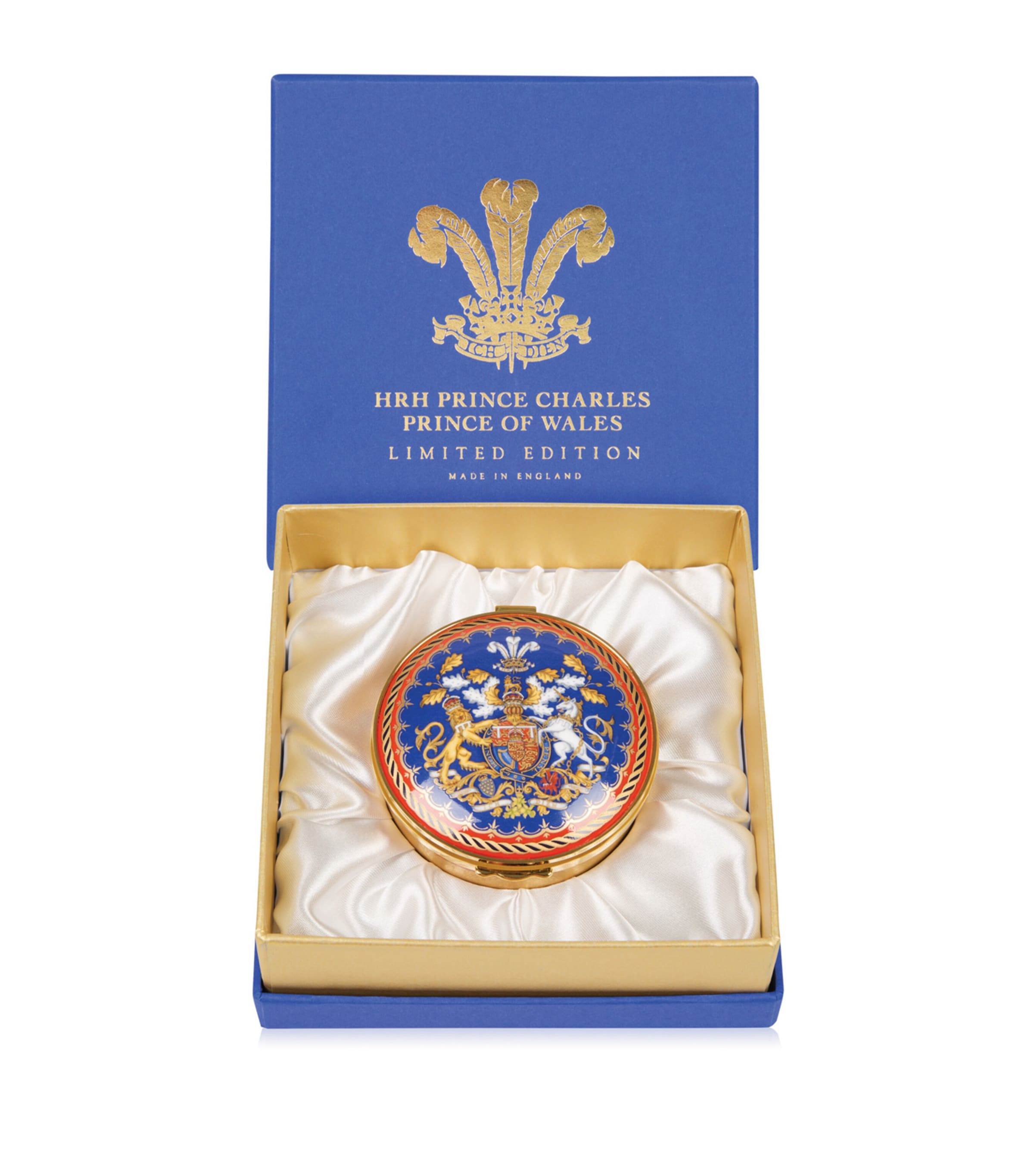 Harrods The Prince Of Wales 70th Birthday Commemorative Hinged Box ...