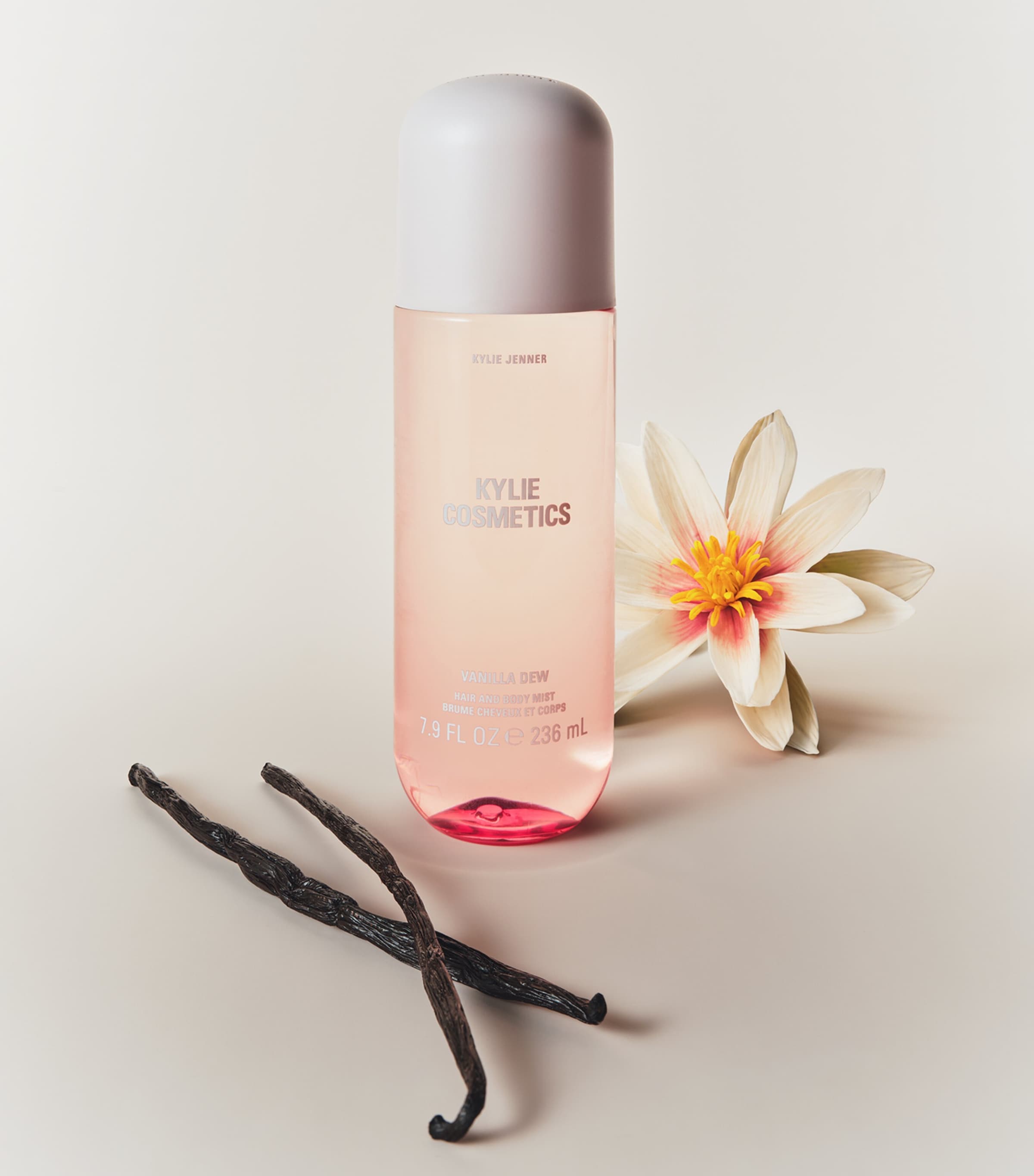 Kylie Cosmetics Vanilla Dew Hair & Body Mist (236ml) | Harrods NZ
