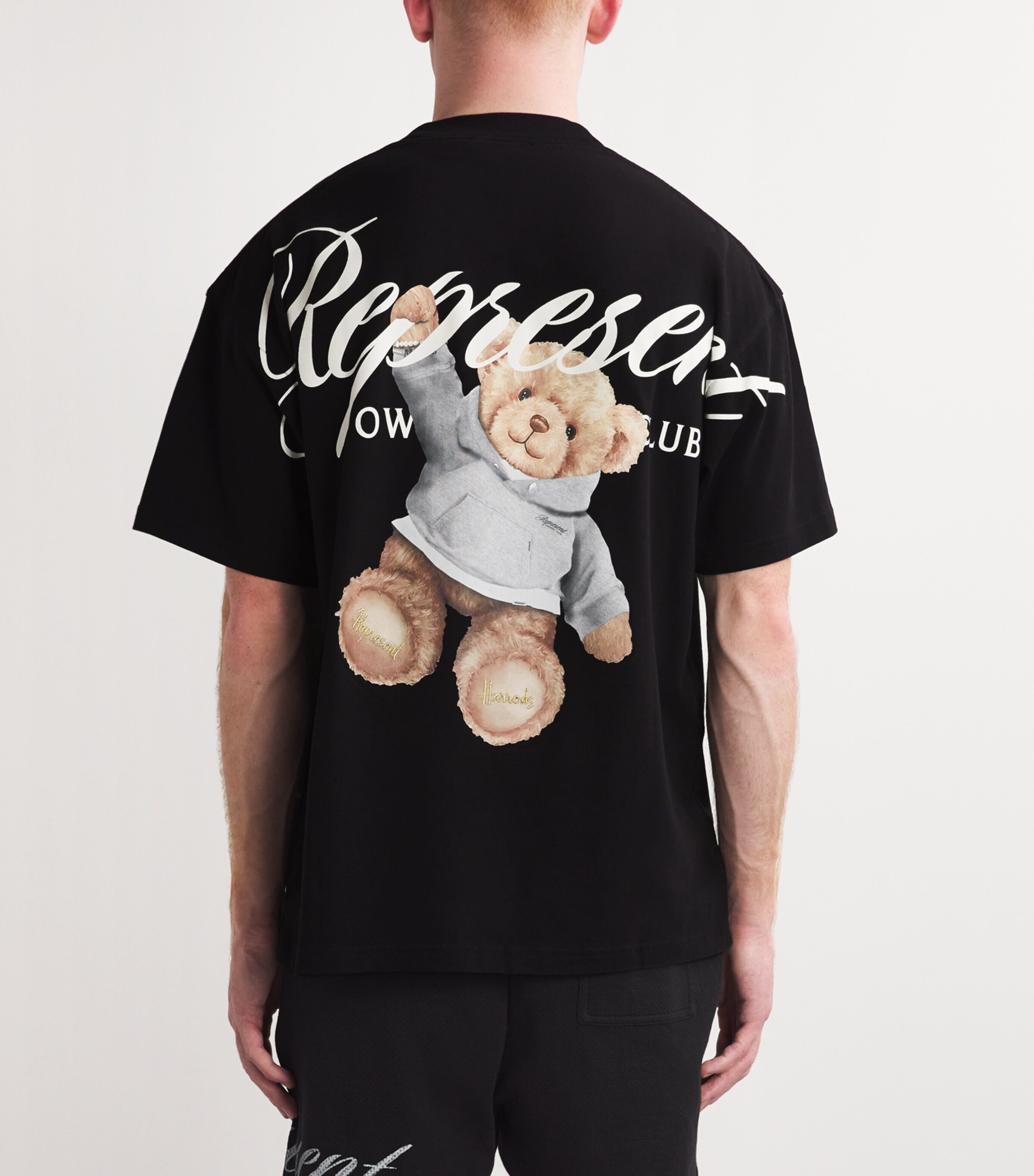 Represent x Harrods Owners' Club Bear T-Shirt | Harrods UK