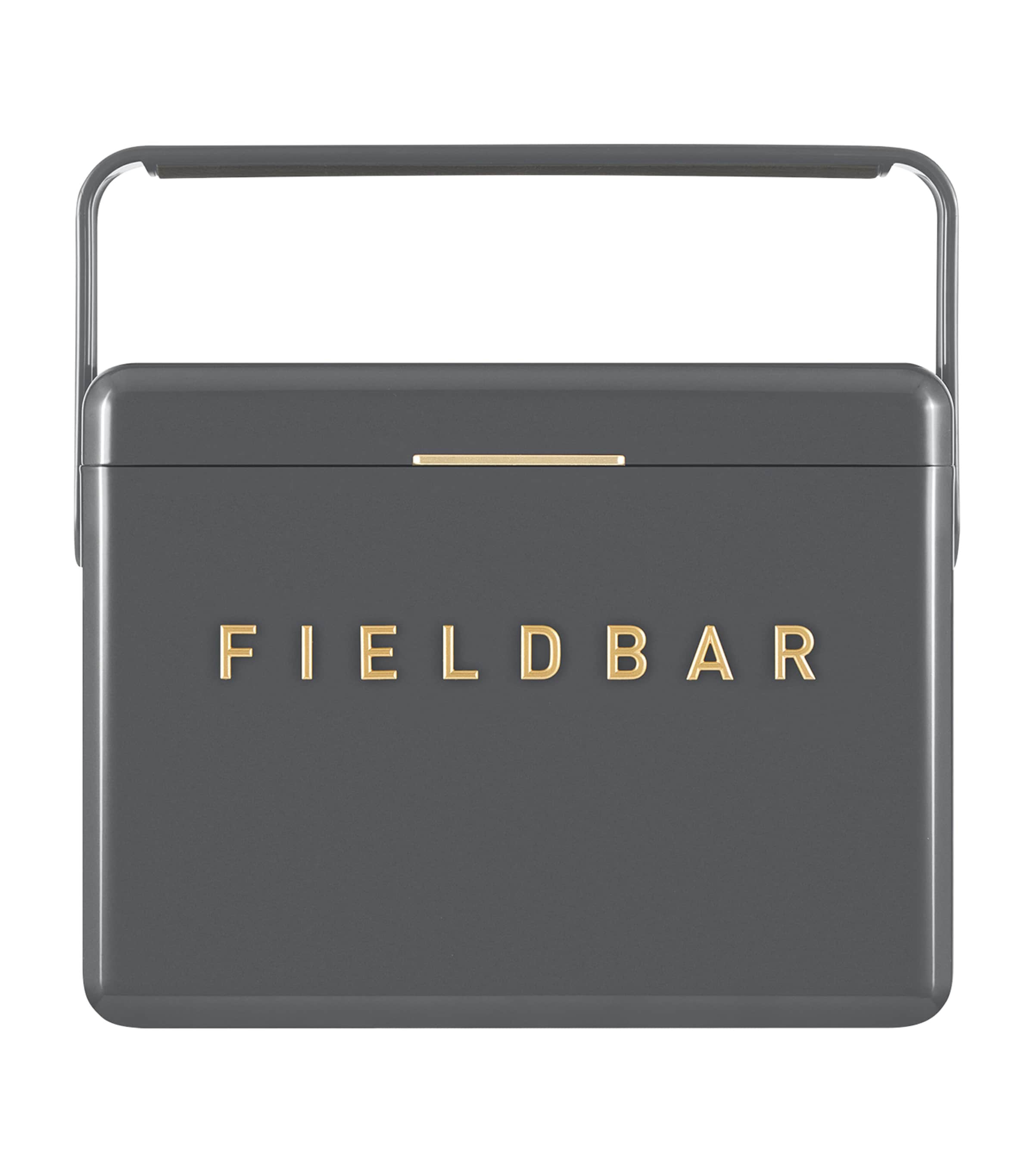 Fieldbar Mini Bar Cooler Box with Leather Sling (4L) | Harrods UK