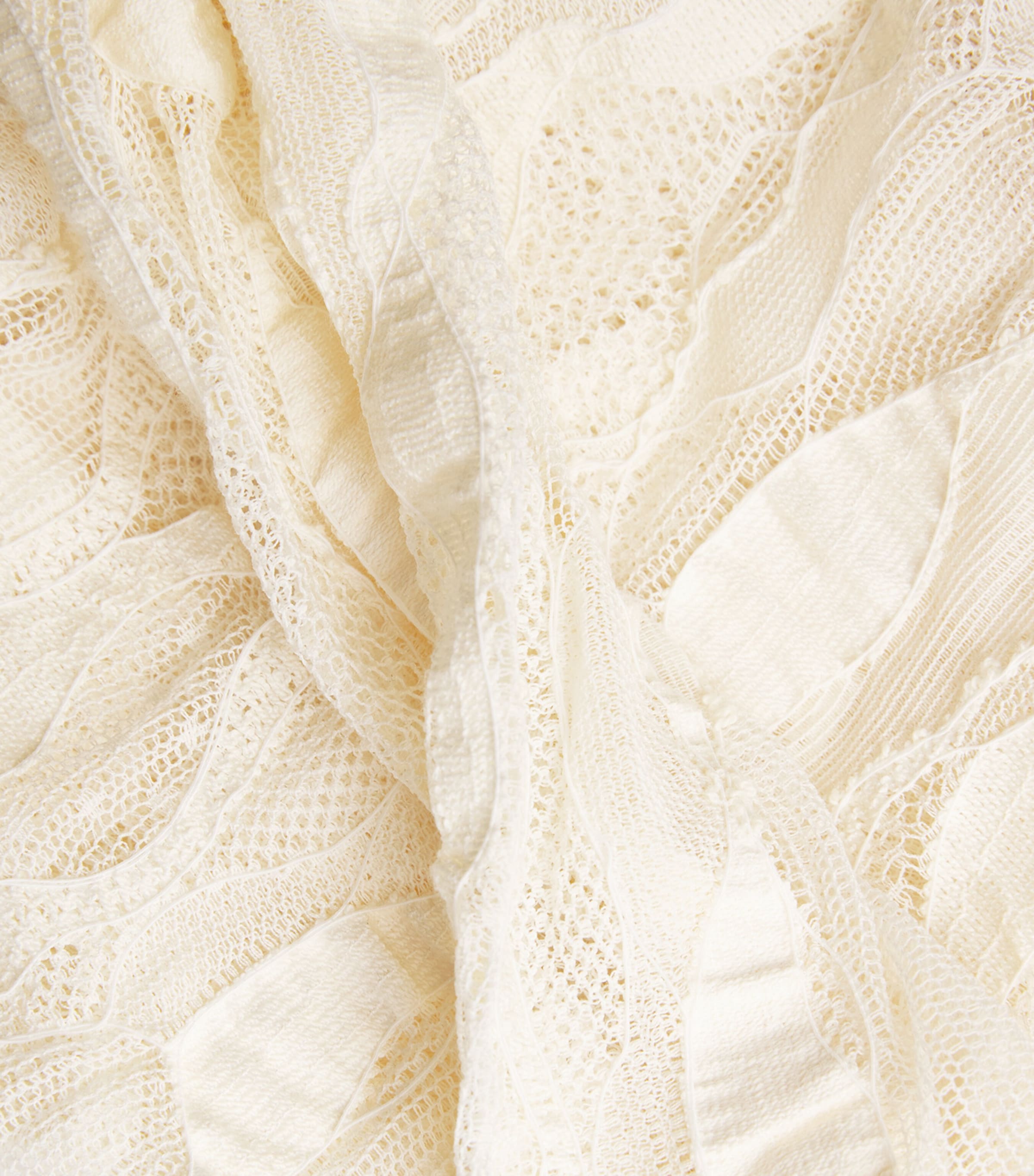 Ulla Johnson Ivory Cotton-Blend Long-Sleeve Ulyssa Top | Harrods CA