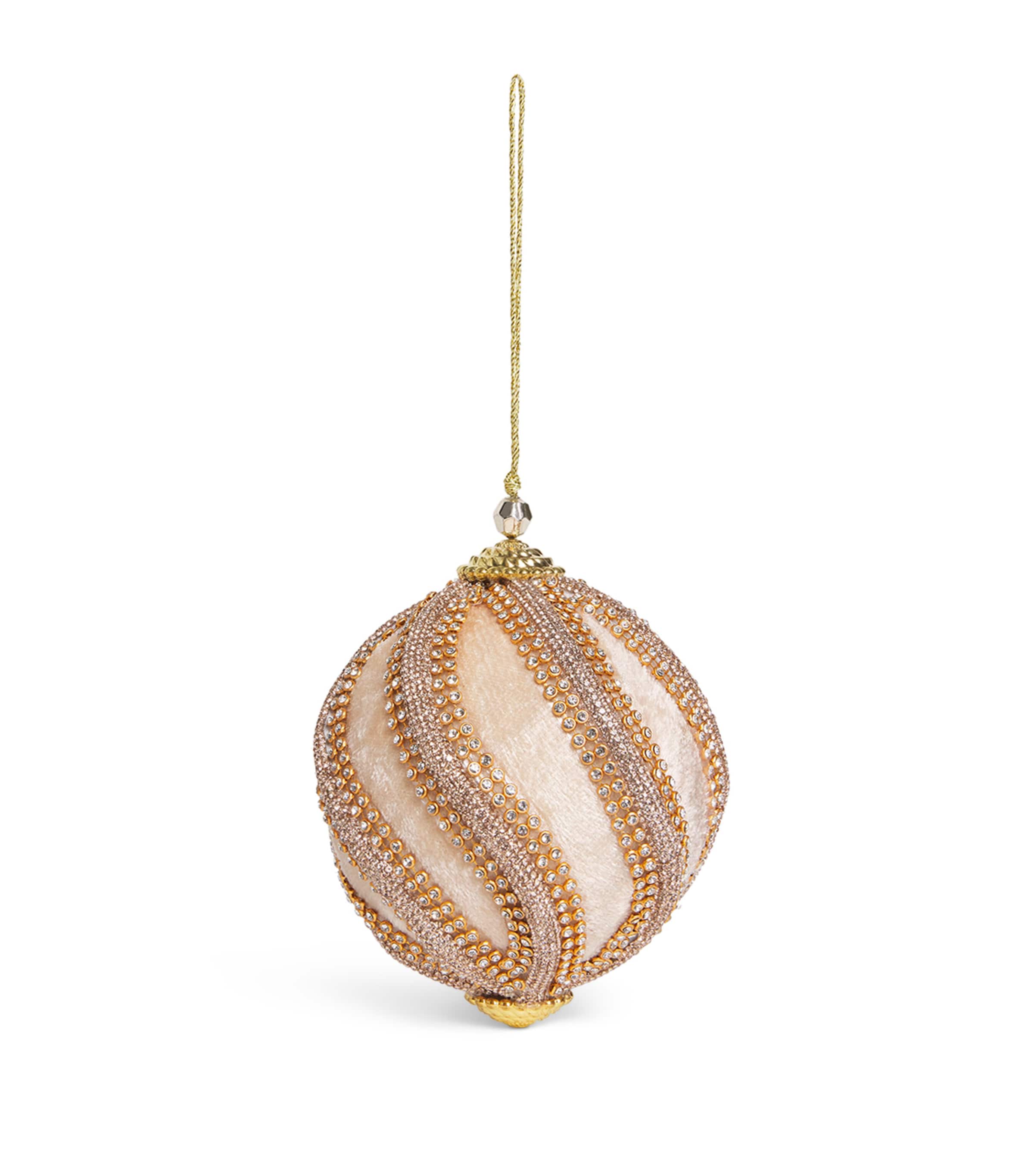 Harrods Velvet Jewel Bauble | Harrods NZ
