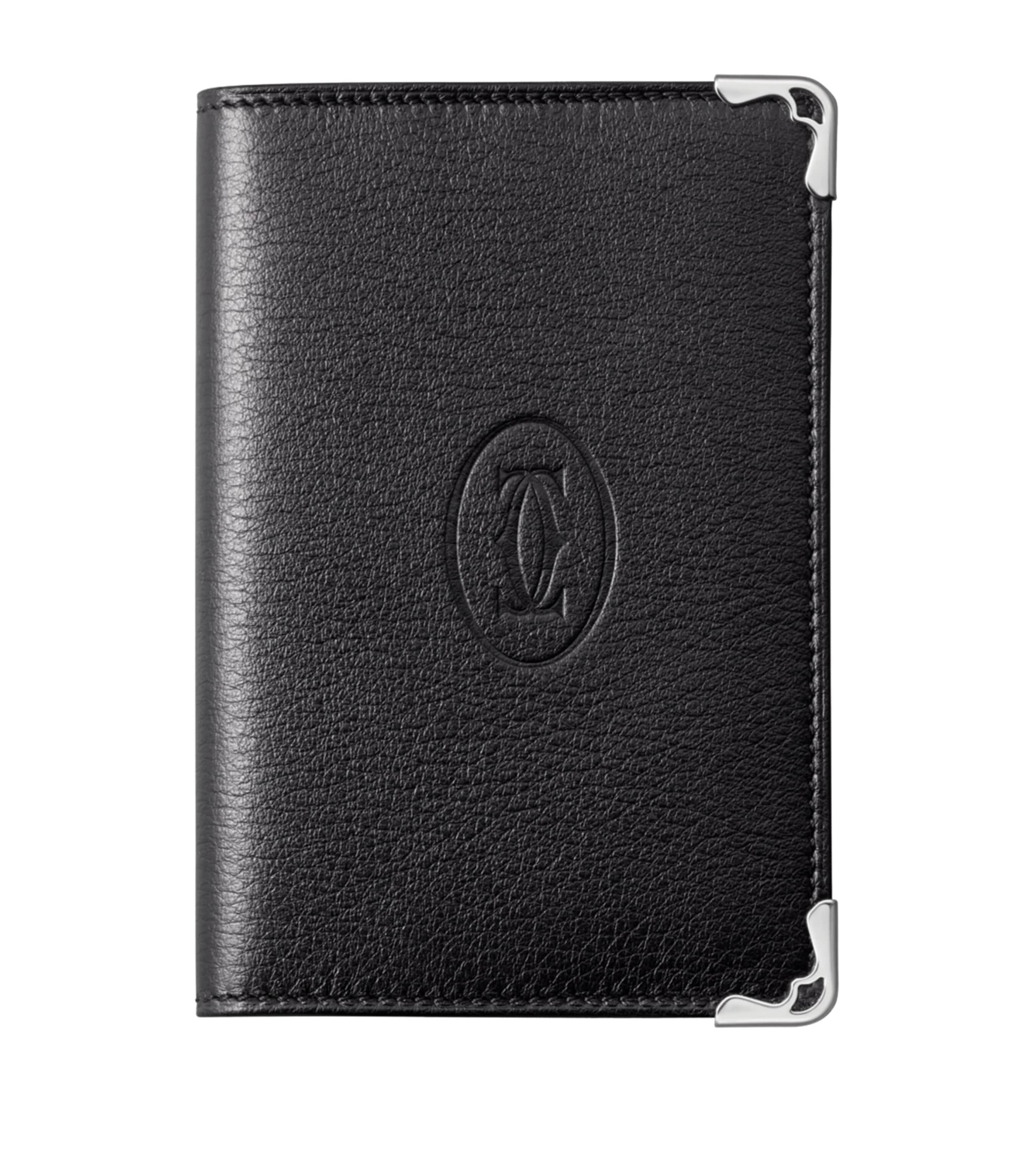Cartier Red Leather Must de Cartier Business Card Holder | Harrods UK