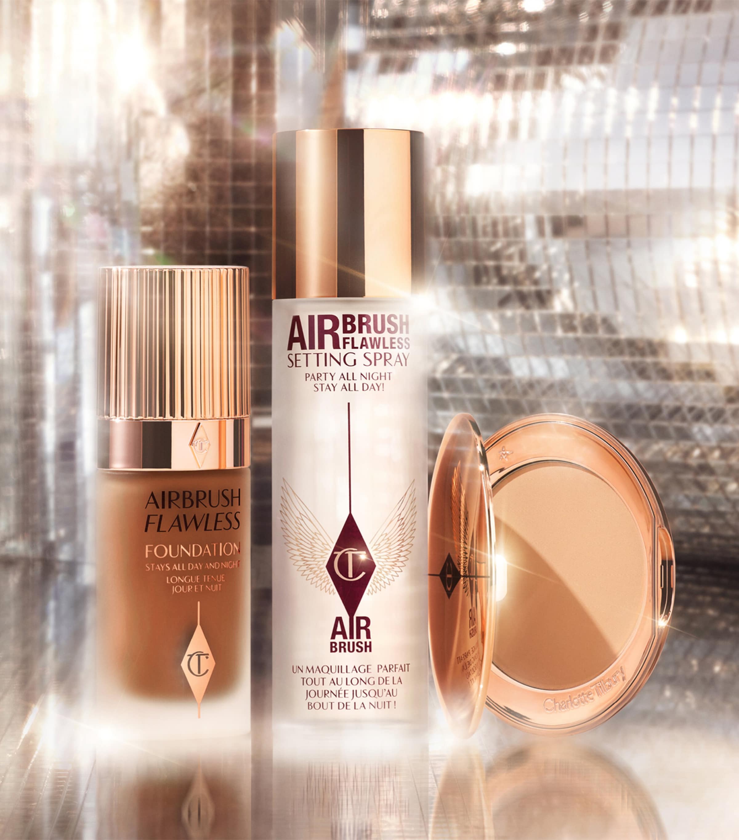 Charlotte Tilbury Airbrush Flawless Mini Setting Spray Kit | Harrods JP