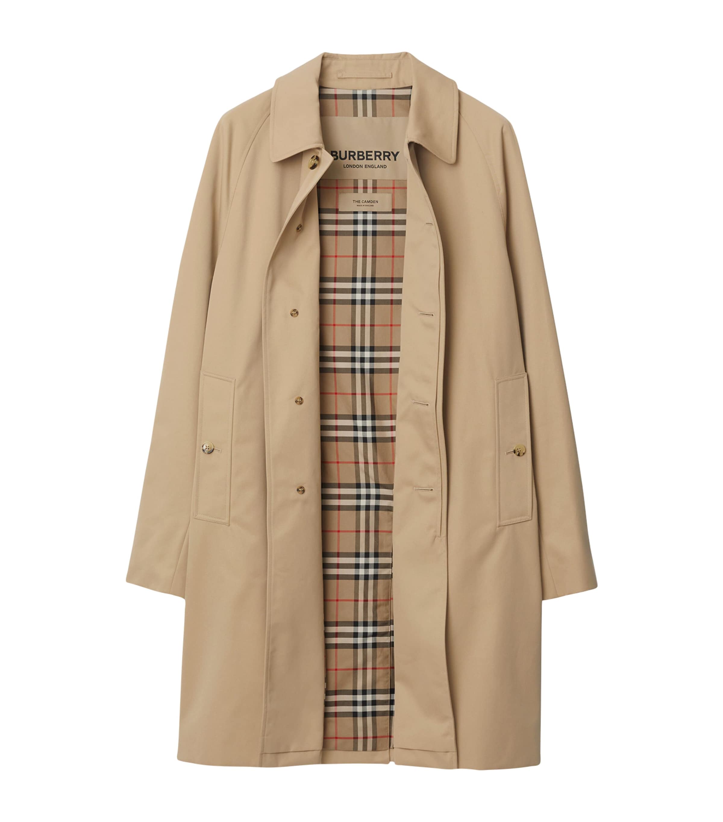 Burberry Mid Length Camden Heritage Car Coat Harrods UK