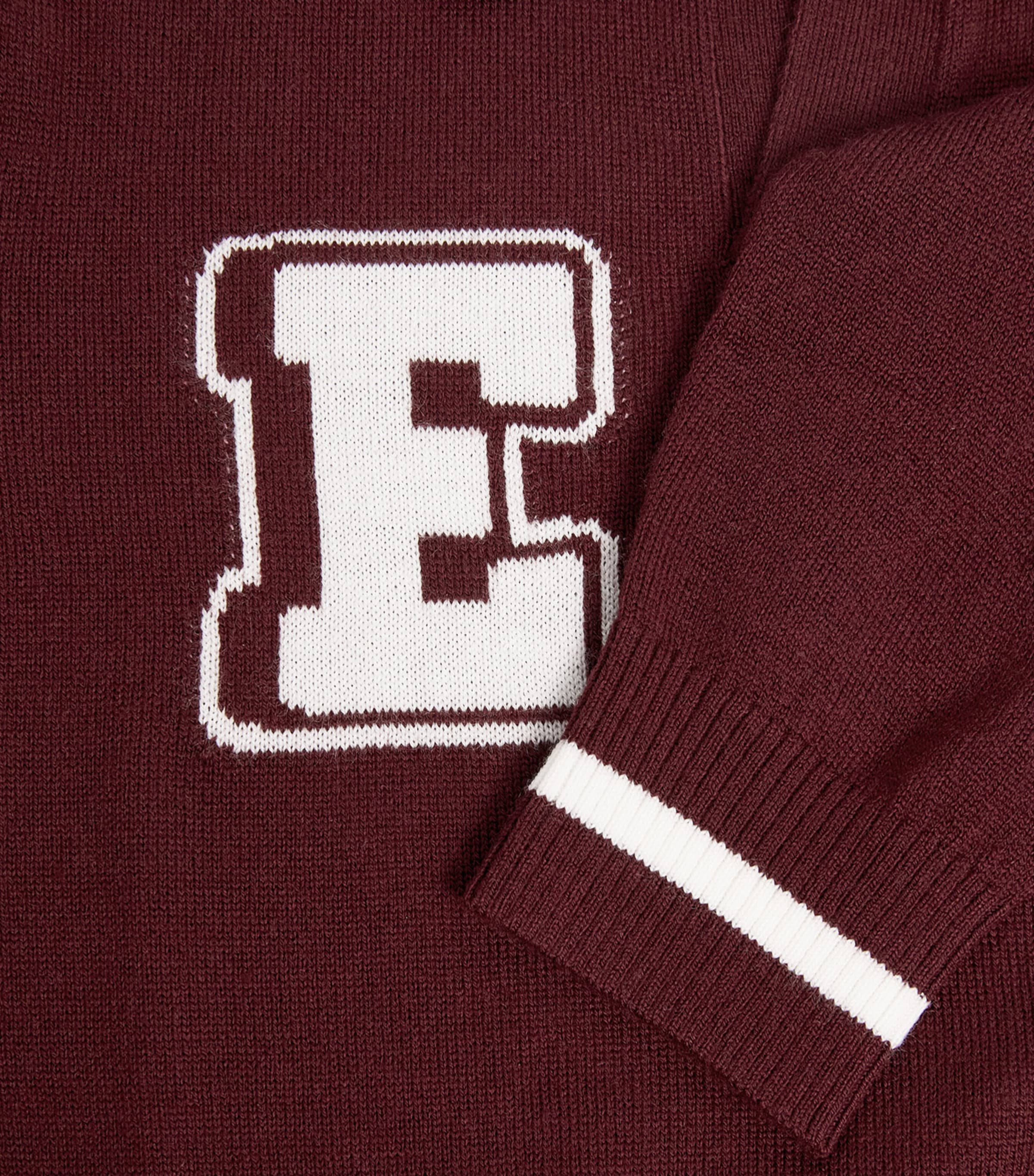 Emporio Armani Kids Multi Jacquard Varsity Sweater (4-16 Years ...