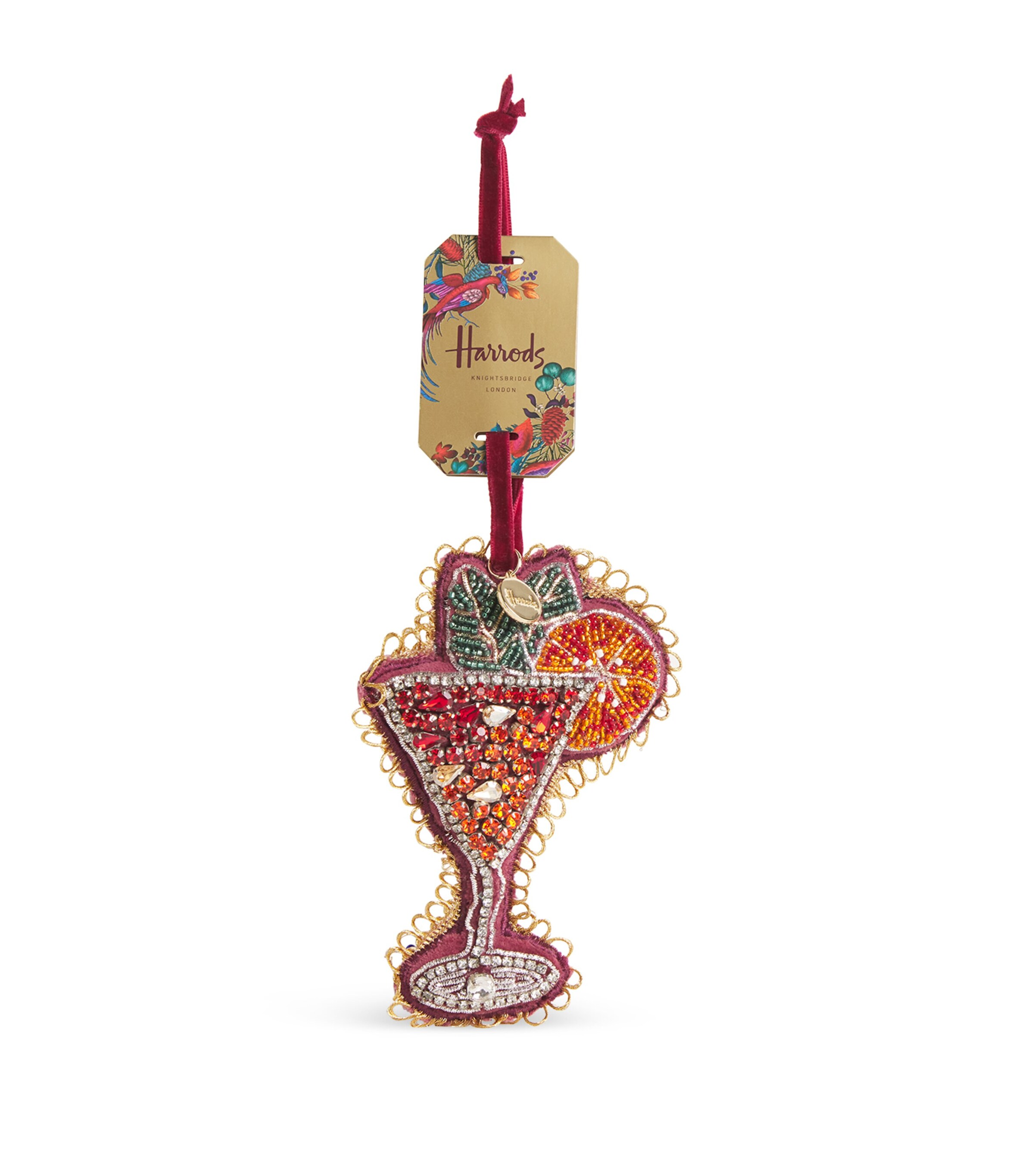 Harrods Jewelled Cocktail Tree Decoration | Harrods US