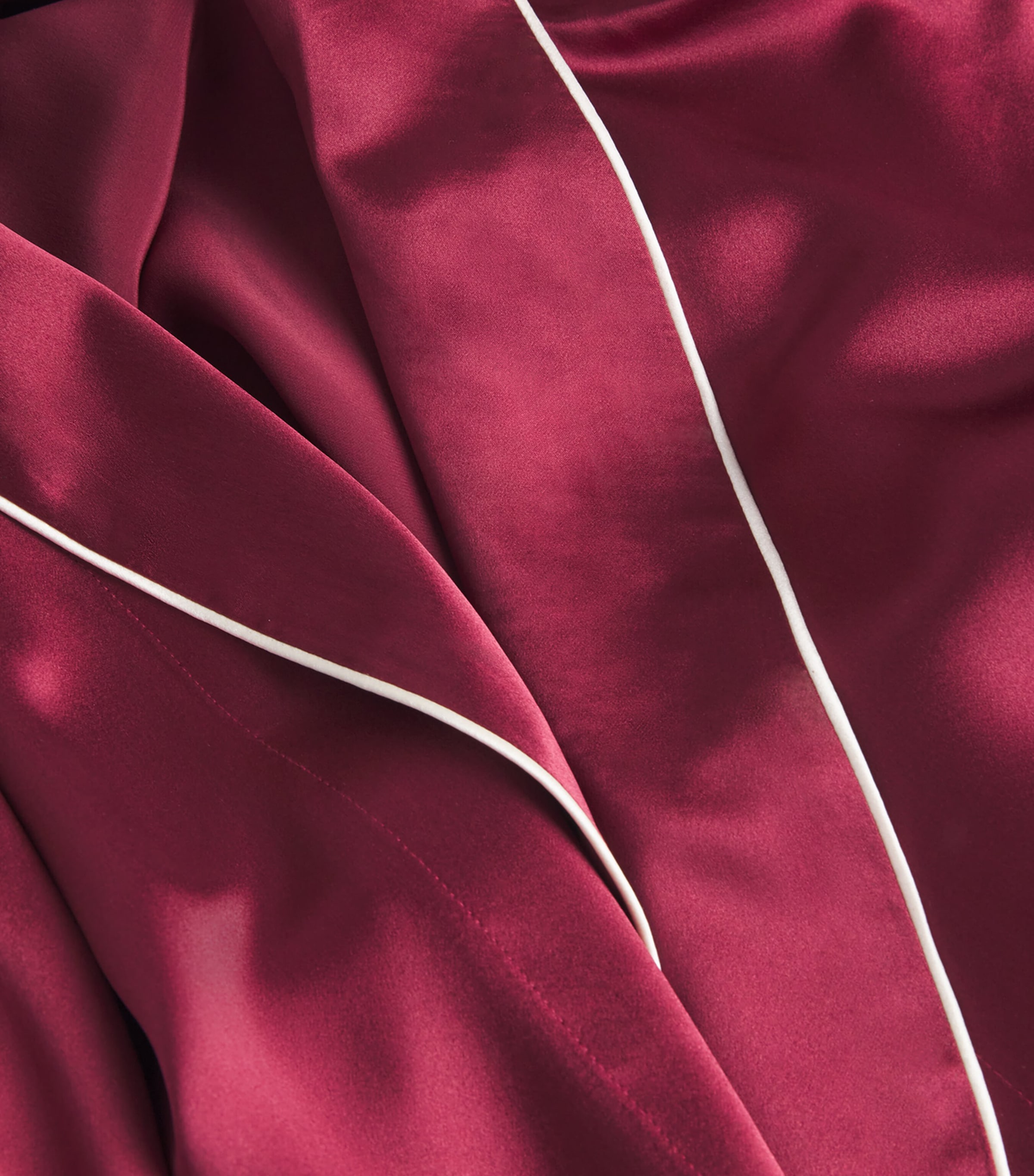 Harrods Red Silk Night Robe | Harrods IN