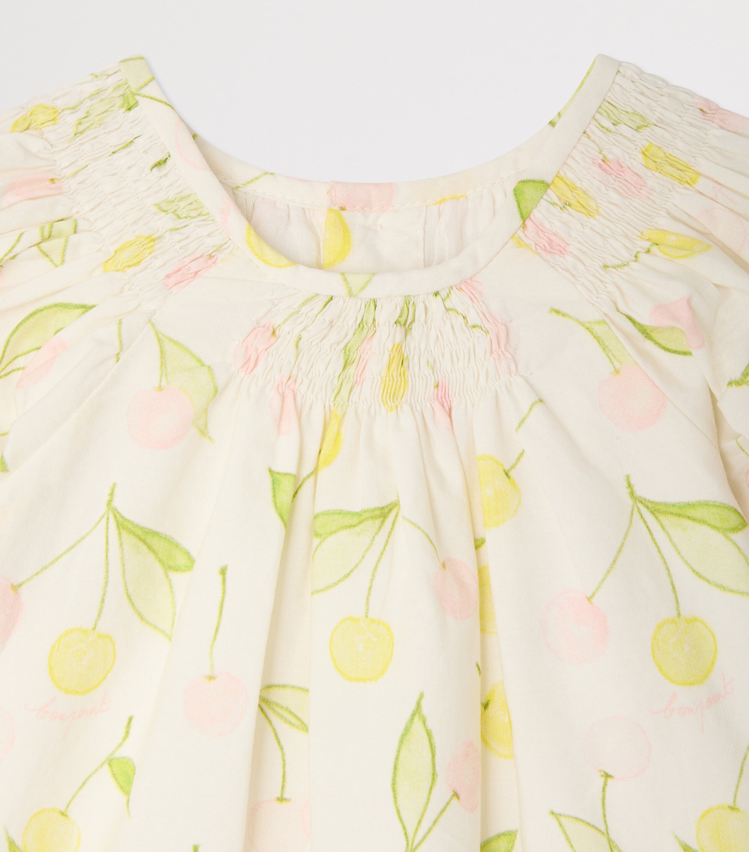 Bonpoint Pink Organic Cotton Printed Luce Dress (6-18 Months) | Harrods UK