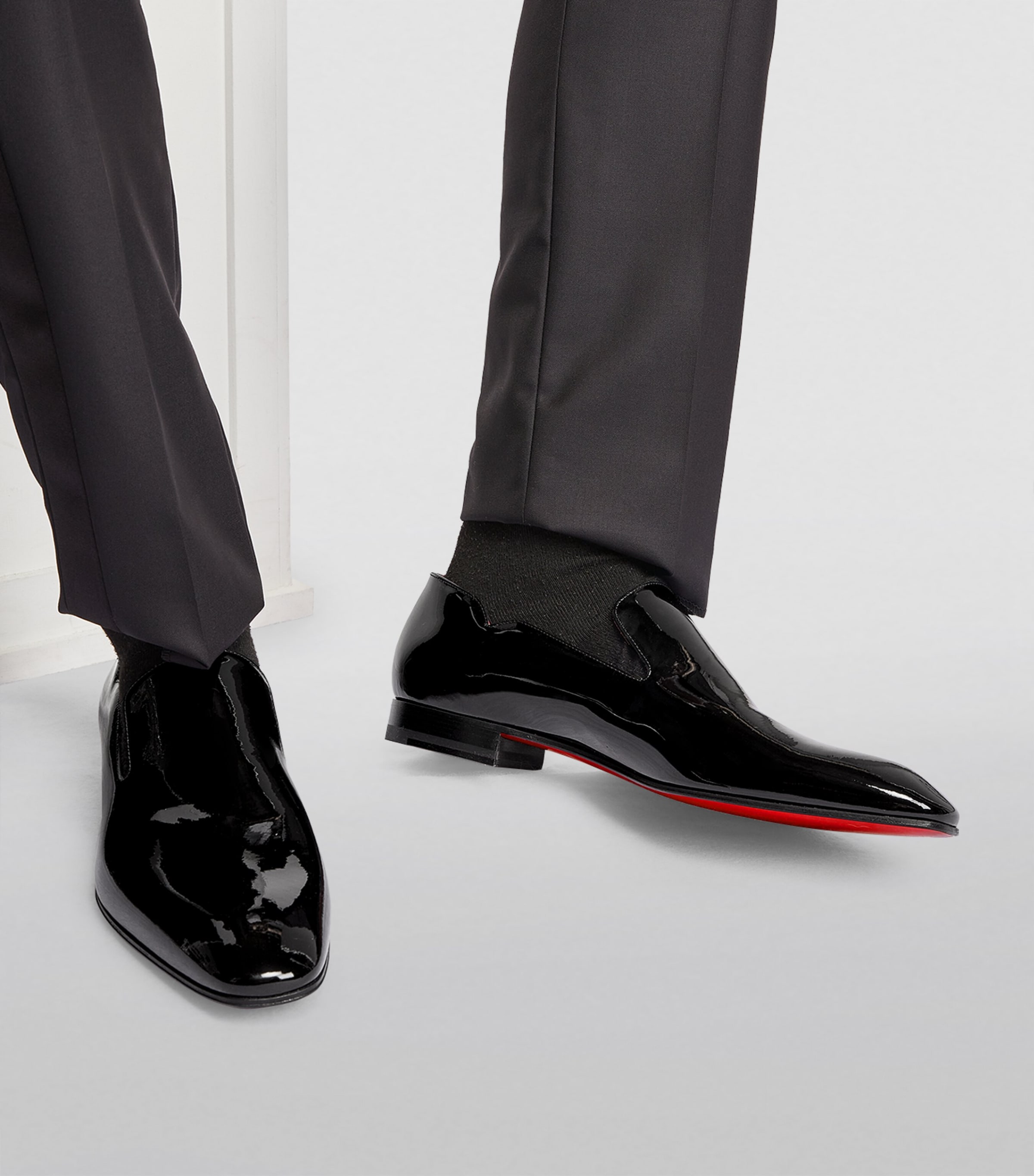 Christian Louboutin Dandy Chick Leather Loafers | Harrods UK