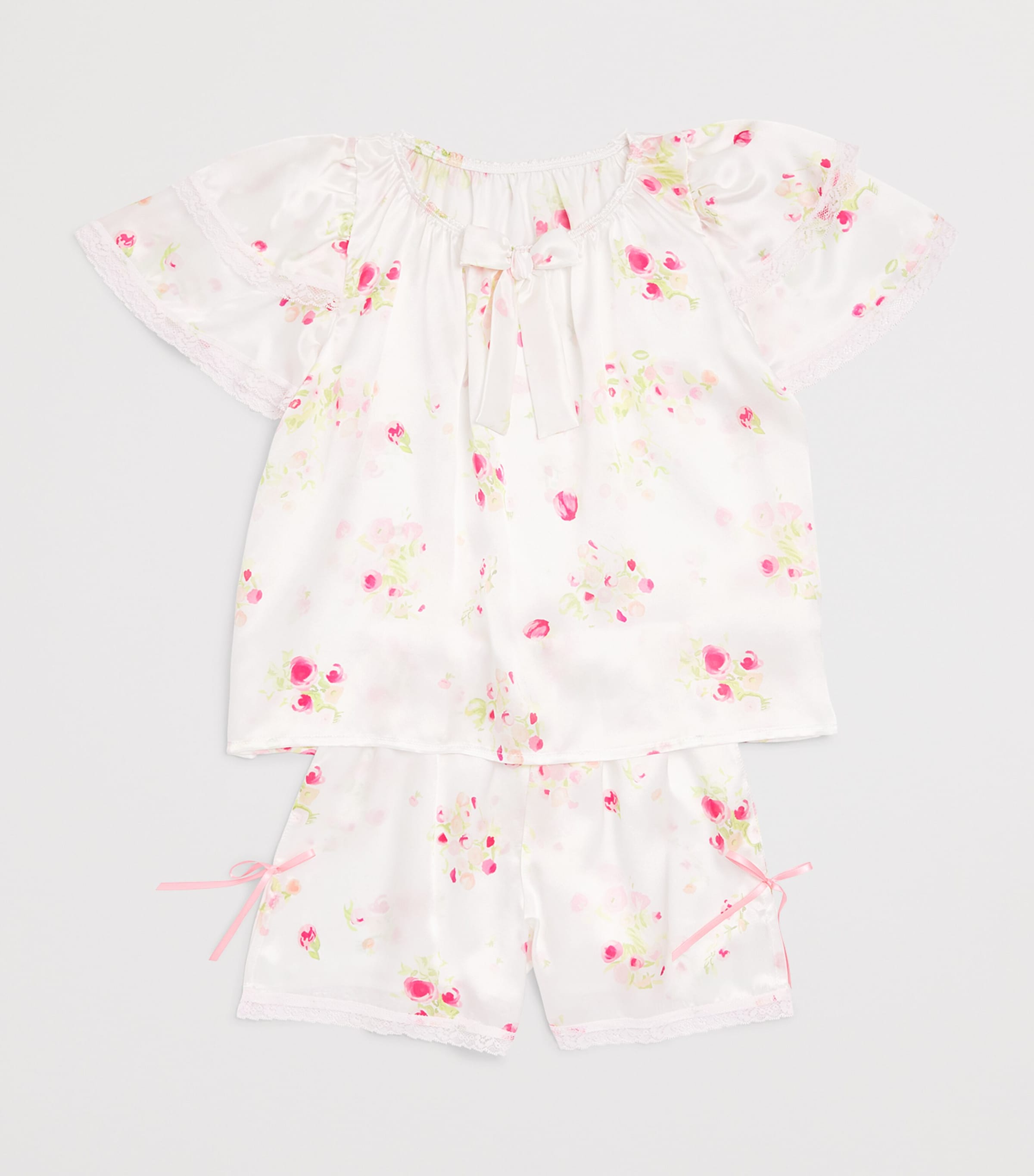 Amiki Pink Silk Lily Pyjamas (2-14 Years) | Harrods AU