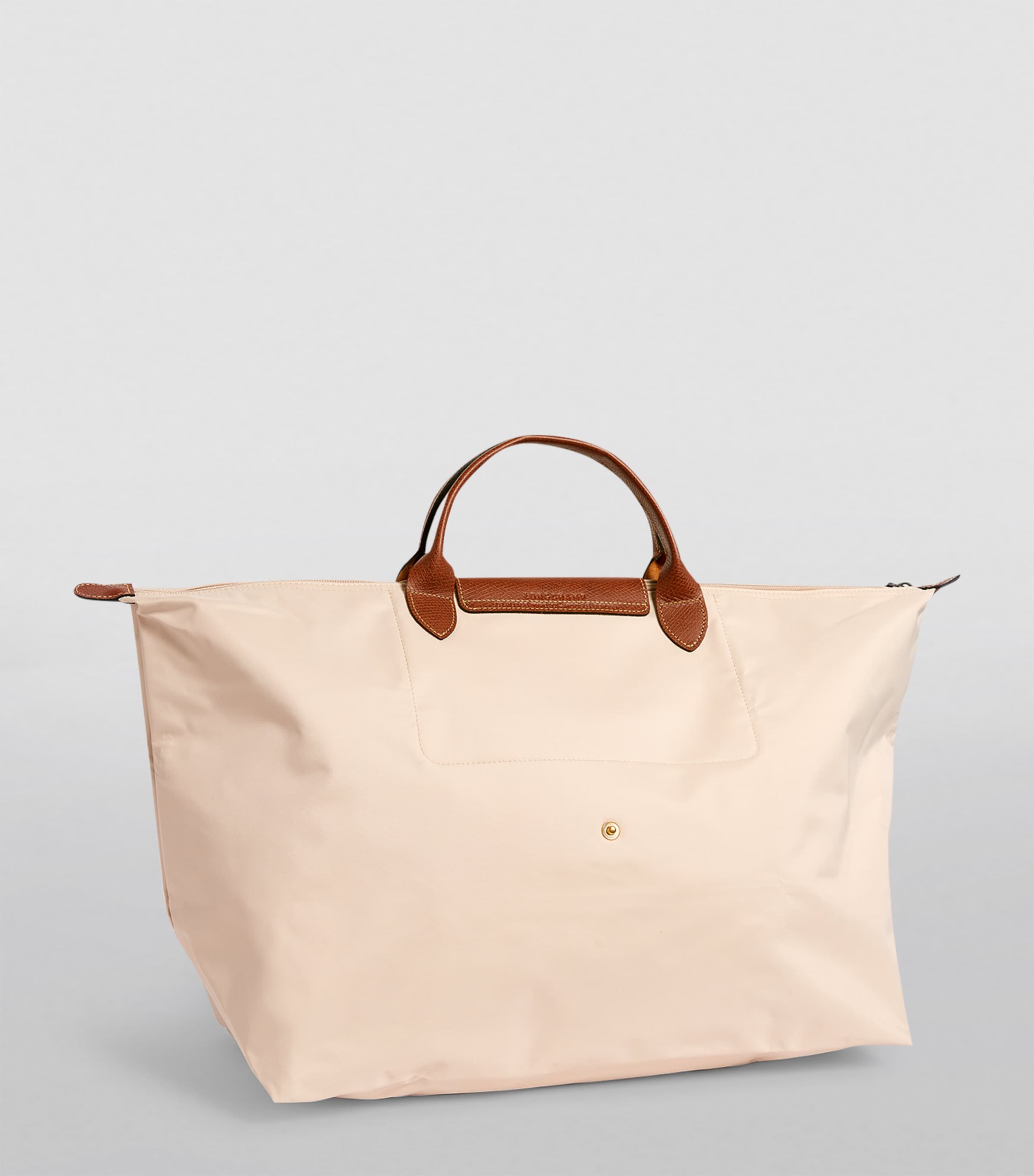 Longchamp Ivory Small Le Pliage Original Travel Bag | Harrods UK