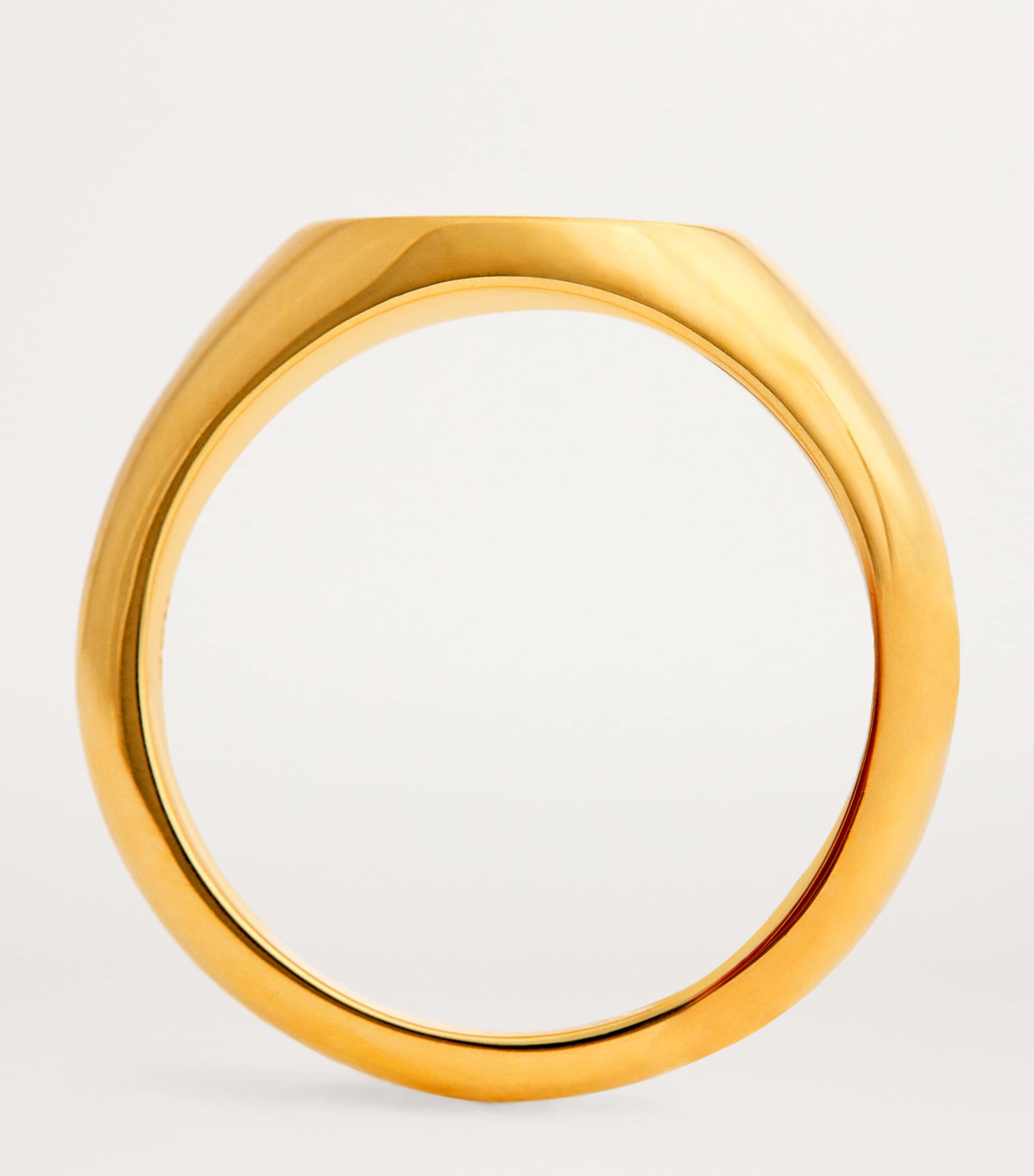 Tom Wood Yellow Gold Joe Ring | Harrods UK