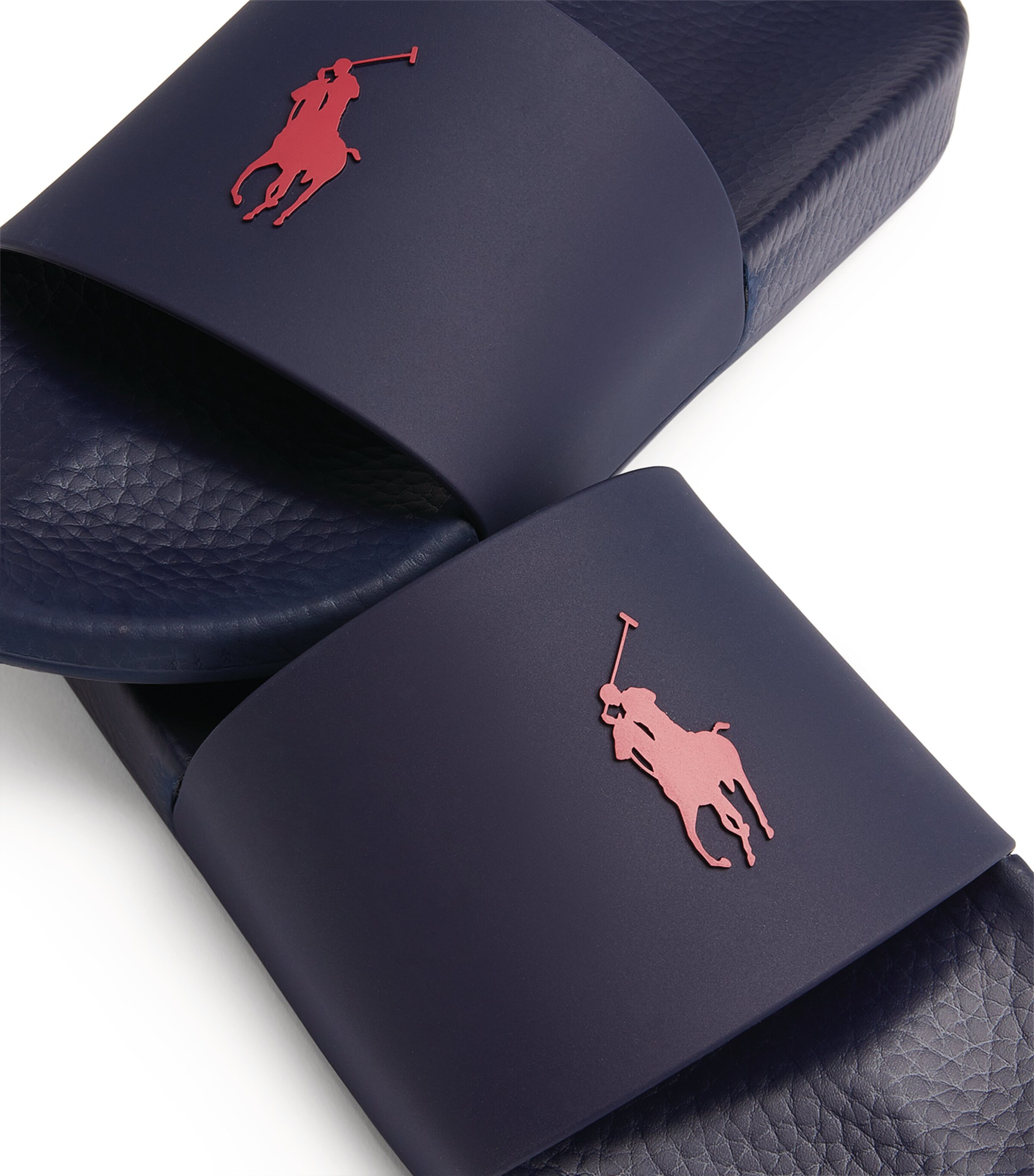 Polo Ralph Lauren Navy Polo Pony Slides | Harrods UK
