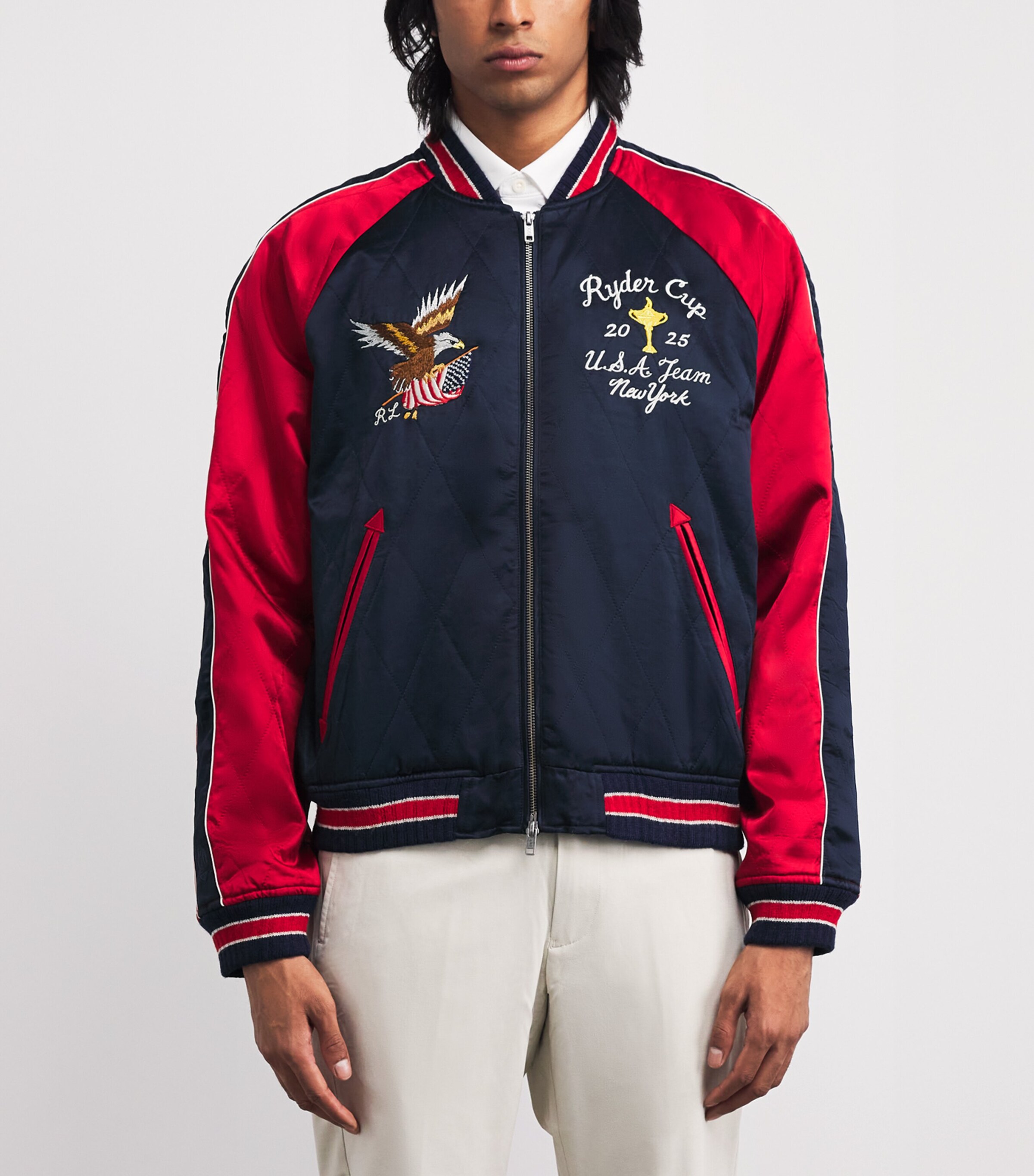 RLX Ralph Lauren Multi US Ryder Cup Bomber Jacket | Harrods US