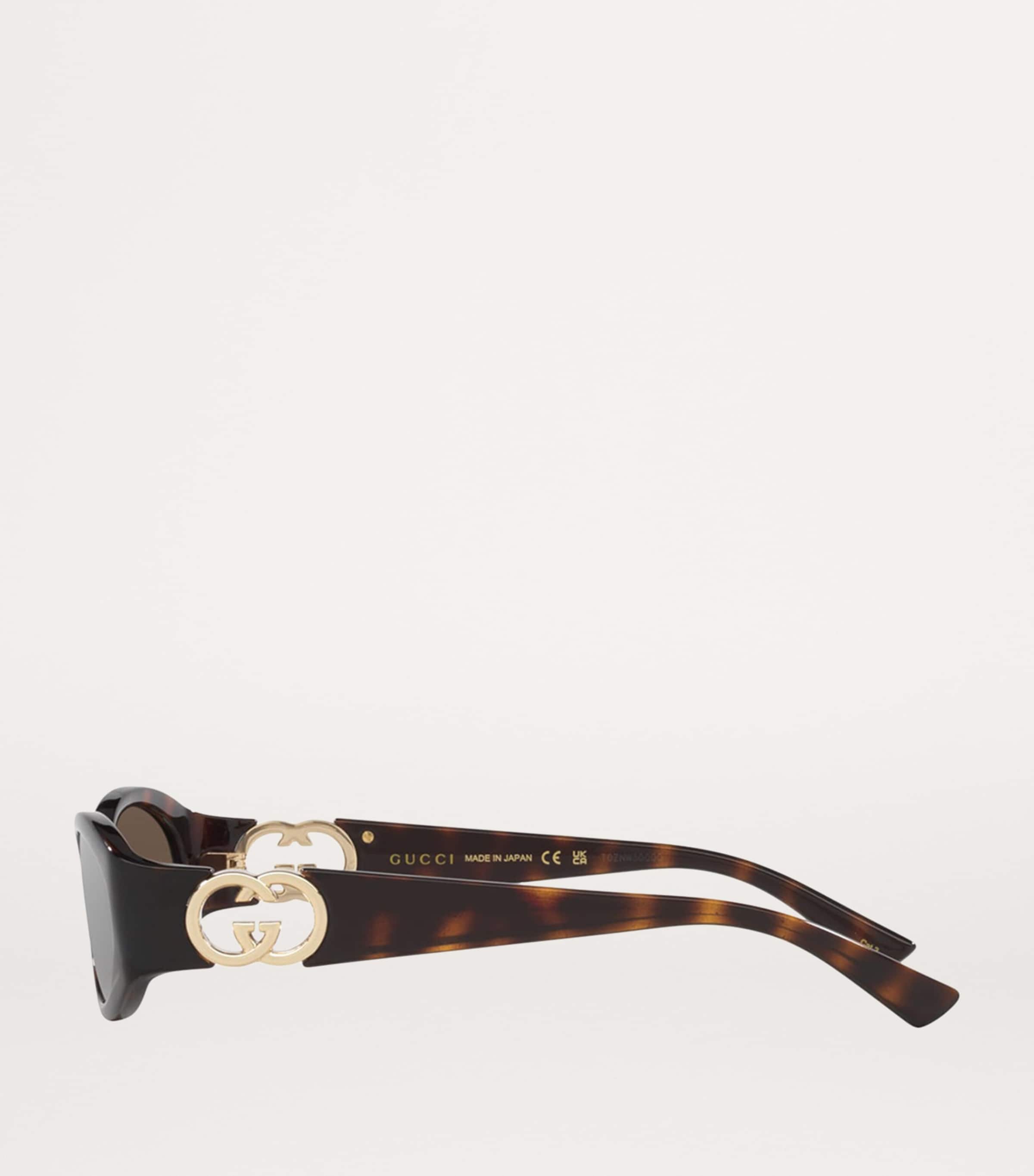 Gucci Brown Injected GG1660S Sunglasses | Harrods UK