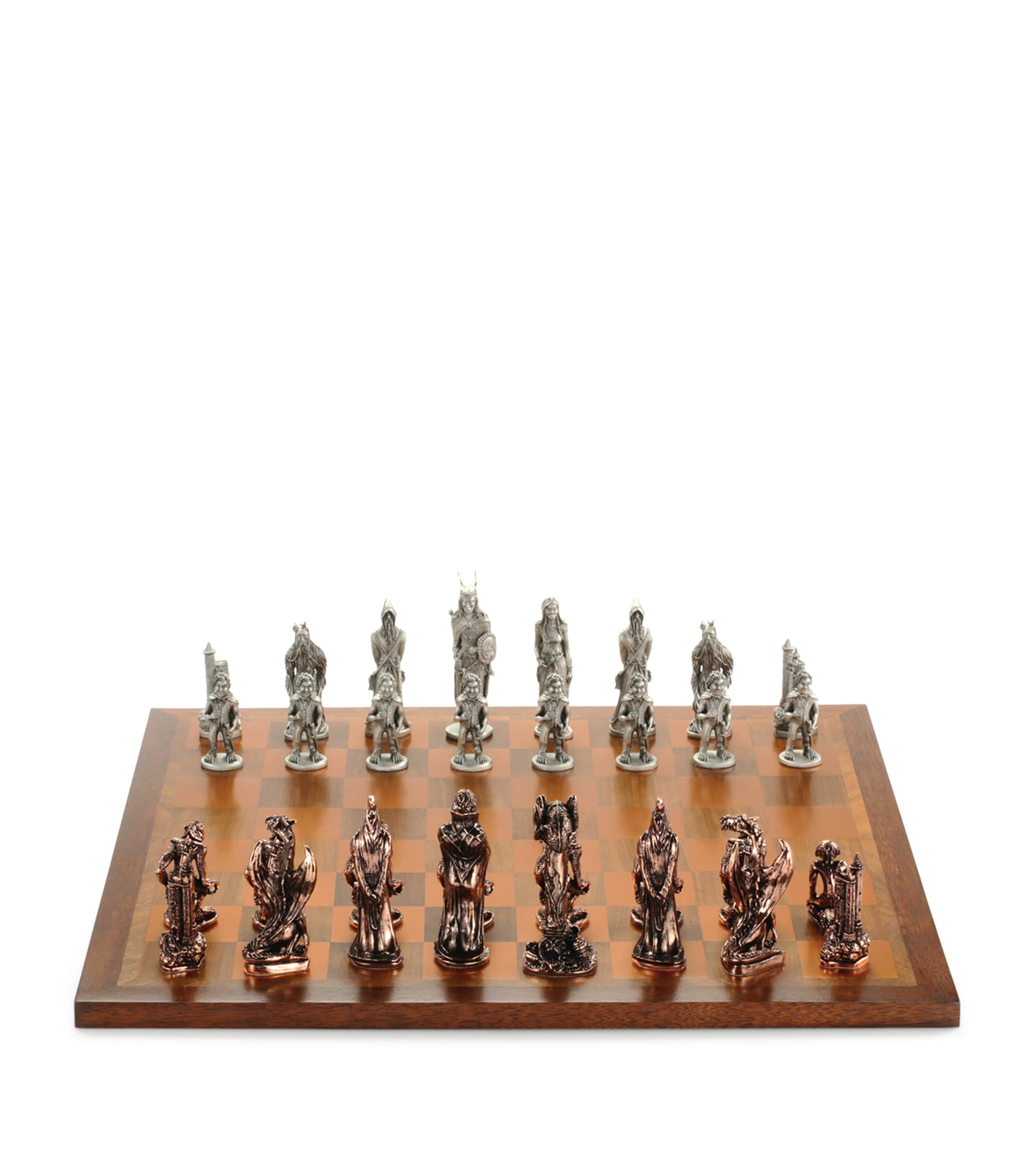 Royal Selangor War Of The Rings Chess Set | Harrods UK