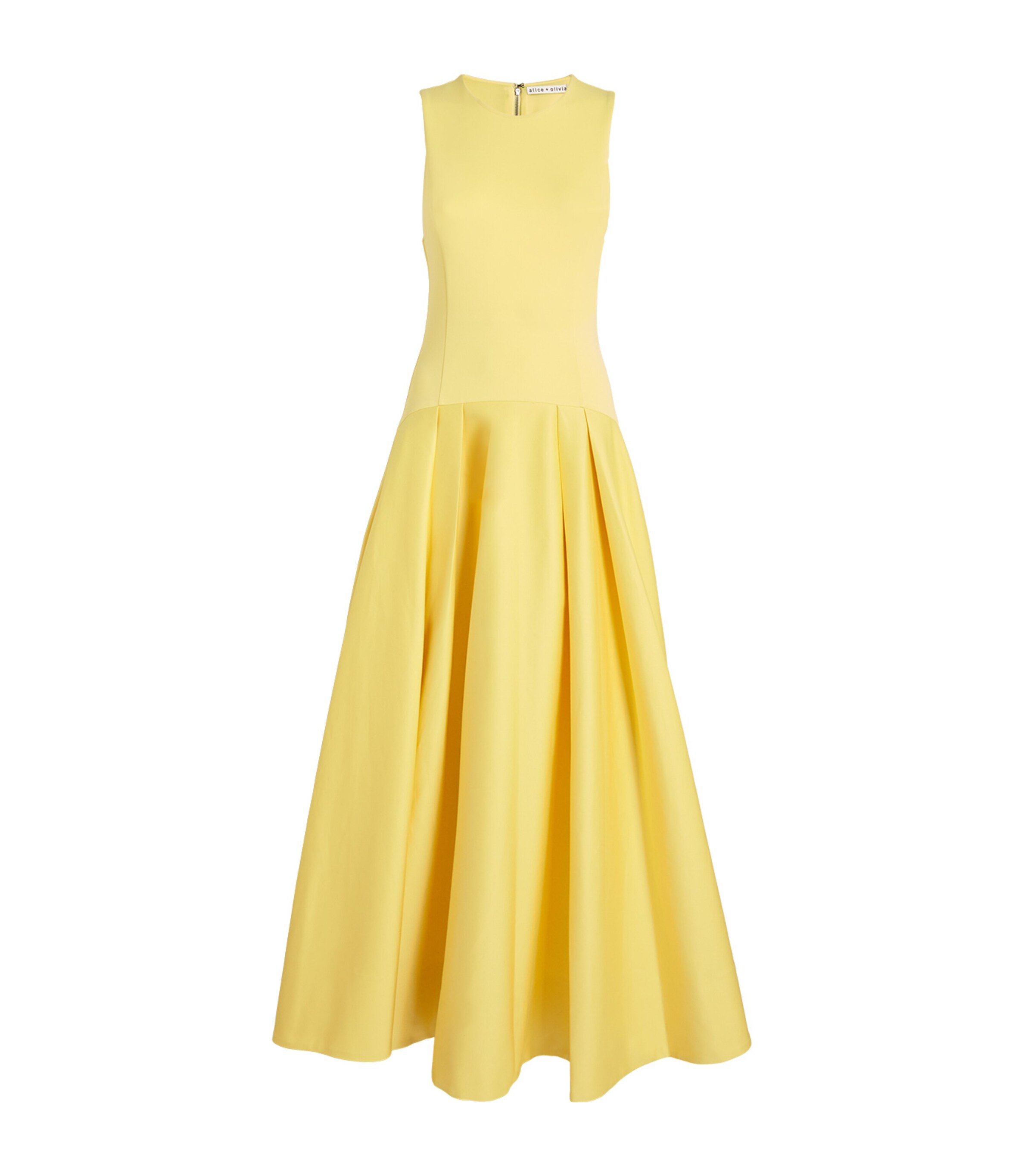 Alice+Olivia Dropped Waist Adley Maxi Dress | Harrods QA