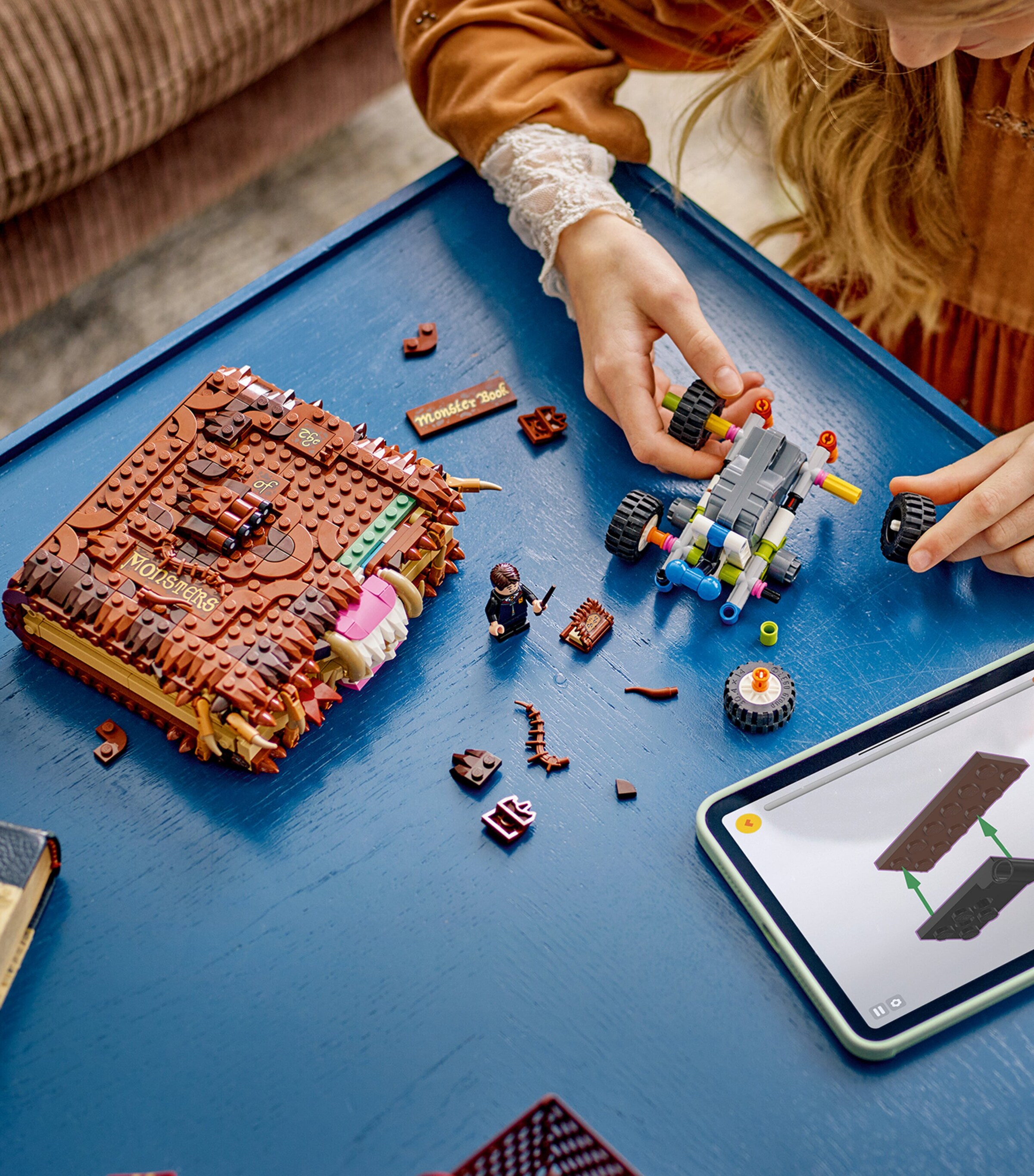 Lego Harry Potter Chomping Monster Book of Monsters 76449 | Harrods UK